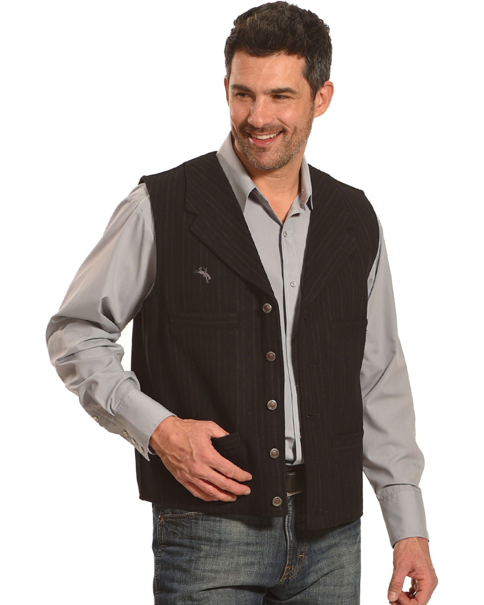 Product Name: Wyoming Traders Men's Banker's Wool Vest