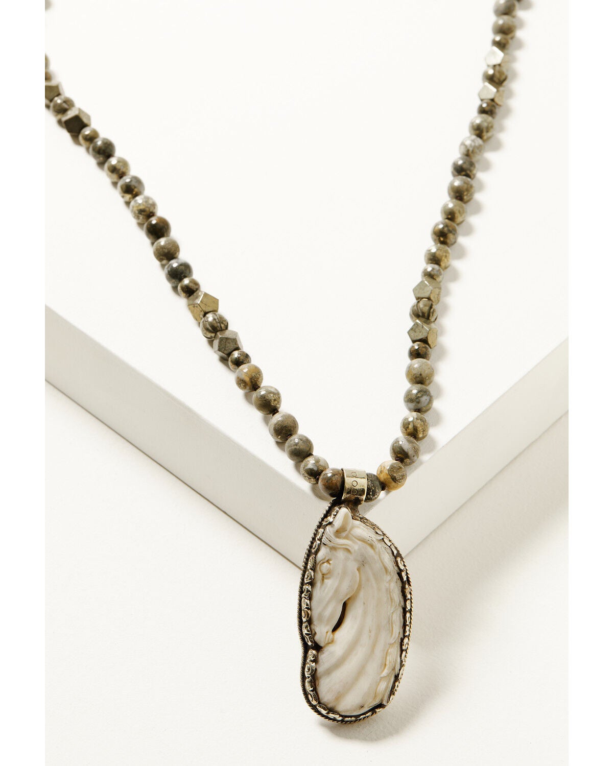 Erin Knight Designs Women's Vintage Hand Knotted Beads With Horse ...