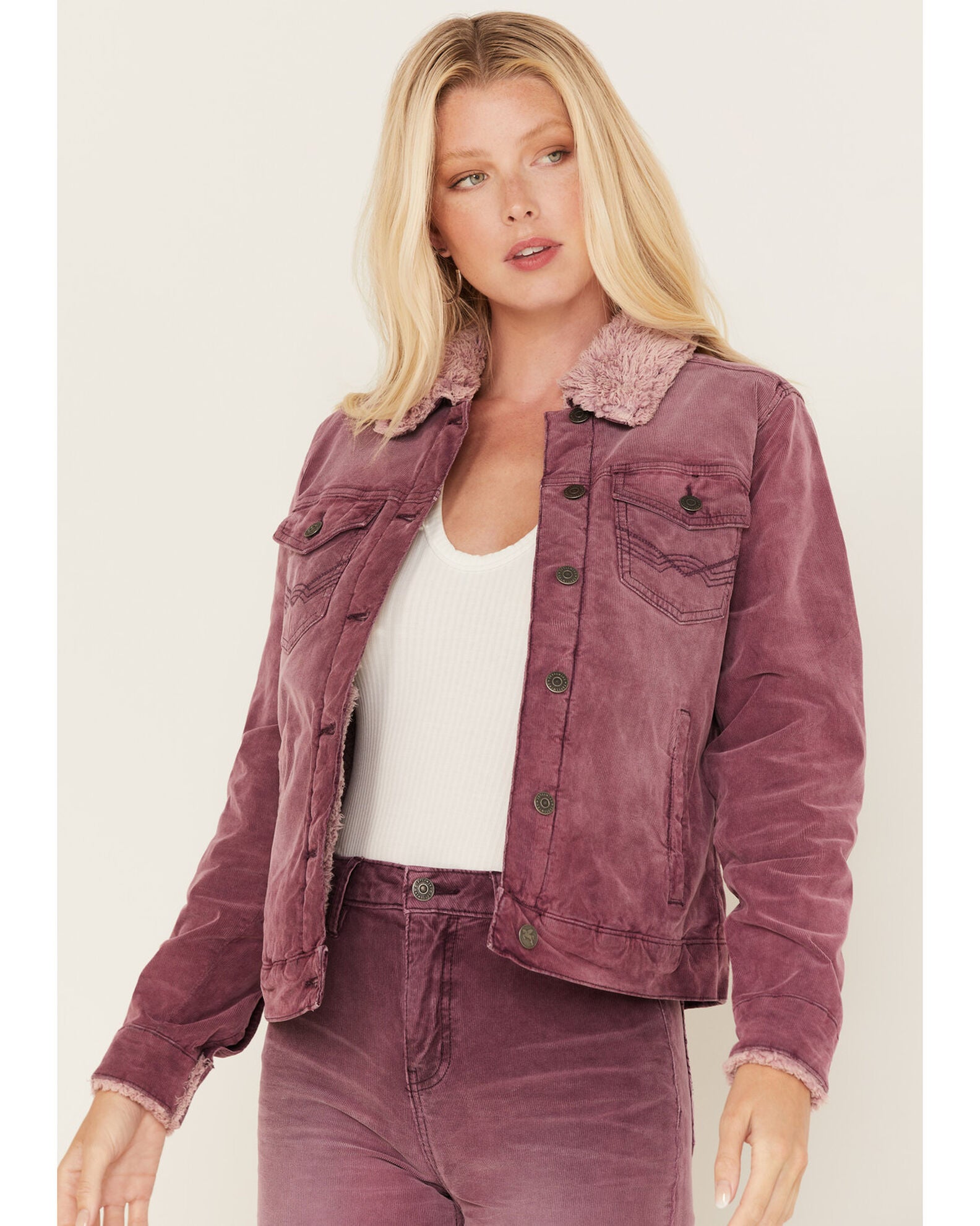 Product Name: Idyllwind Women's Sherpa Lined Corduroy Jacket