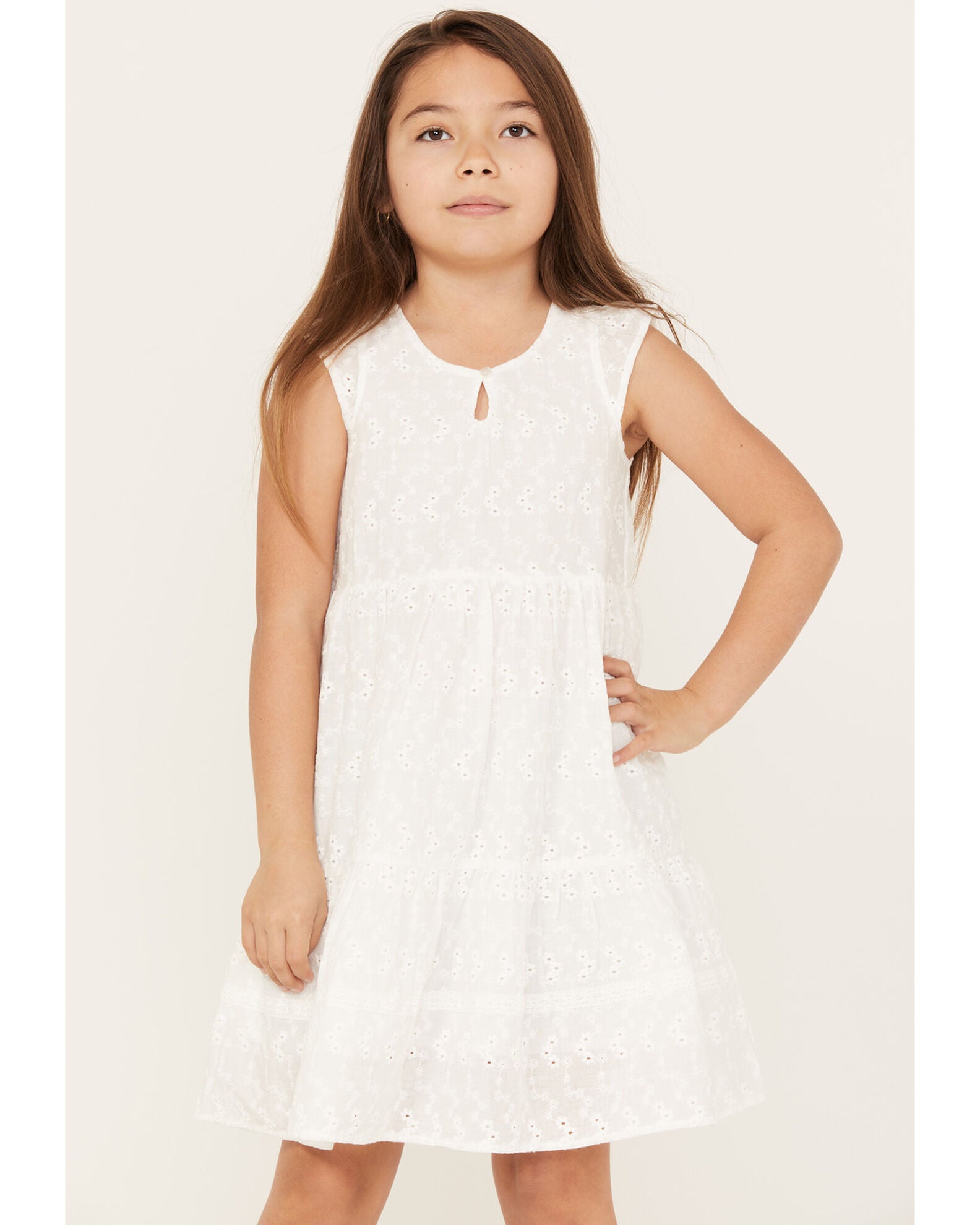 Product Name: Shyanne Girls' Eyelet Western Dress