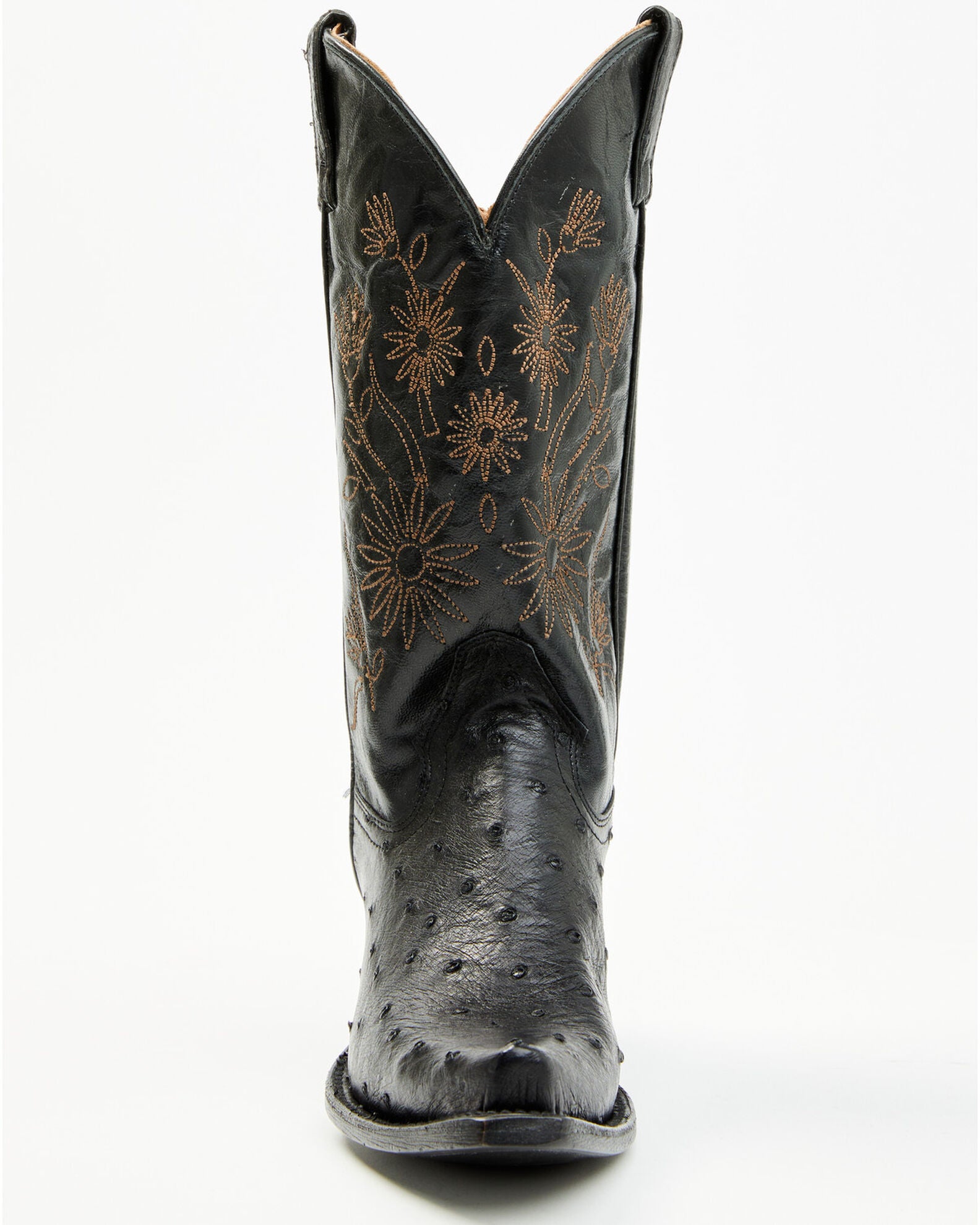 Shyanne Women's Daisie Exotic Full Quill Ostrich Western Boots - Snip ...