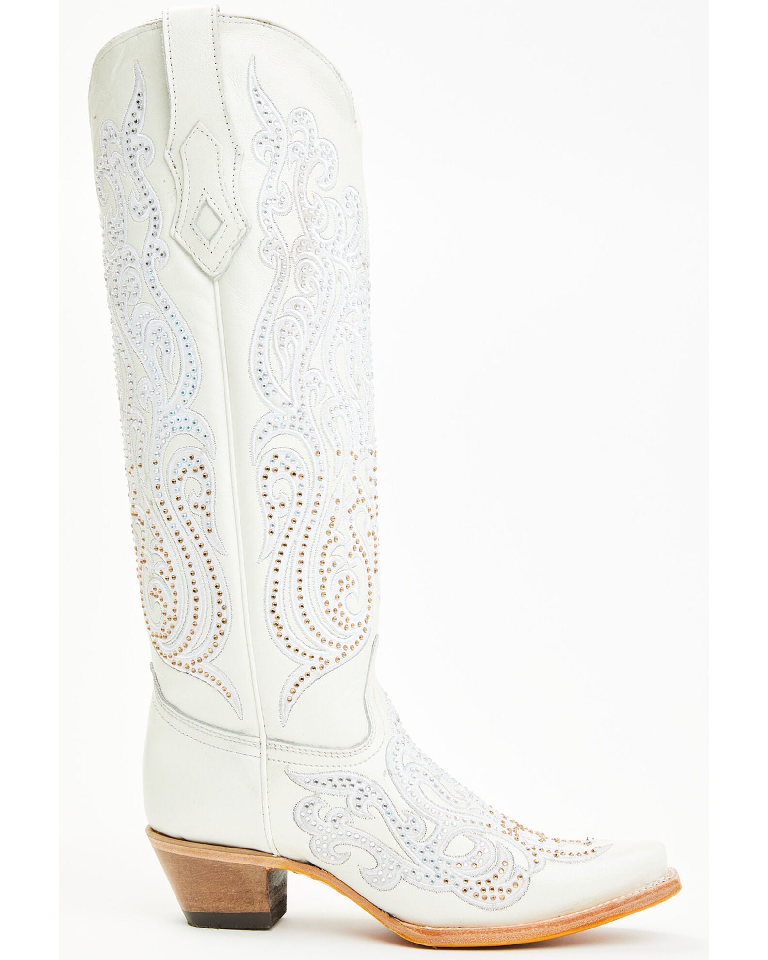 Product Name: Corral Women's Crystal Embroidered Tall Western Boots - Snip Toe