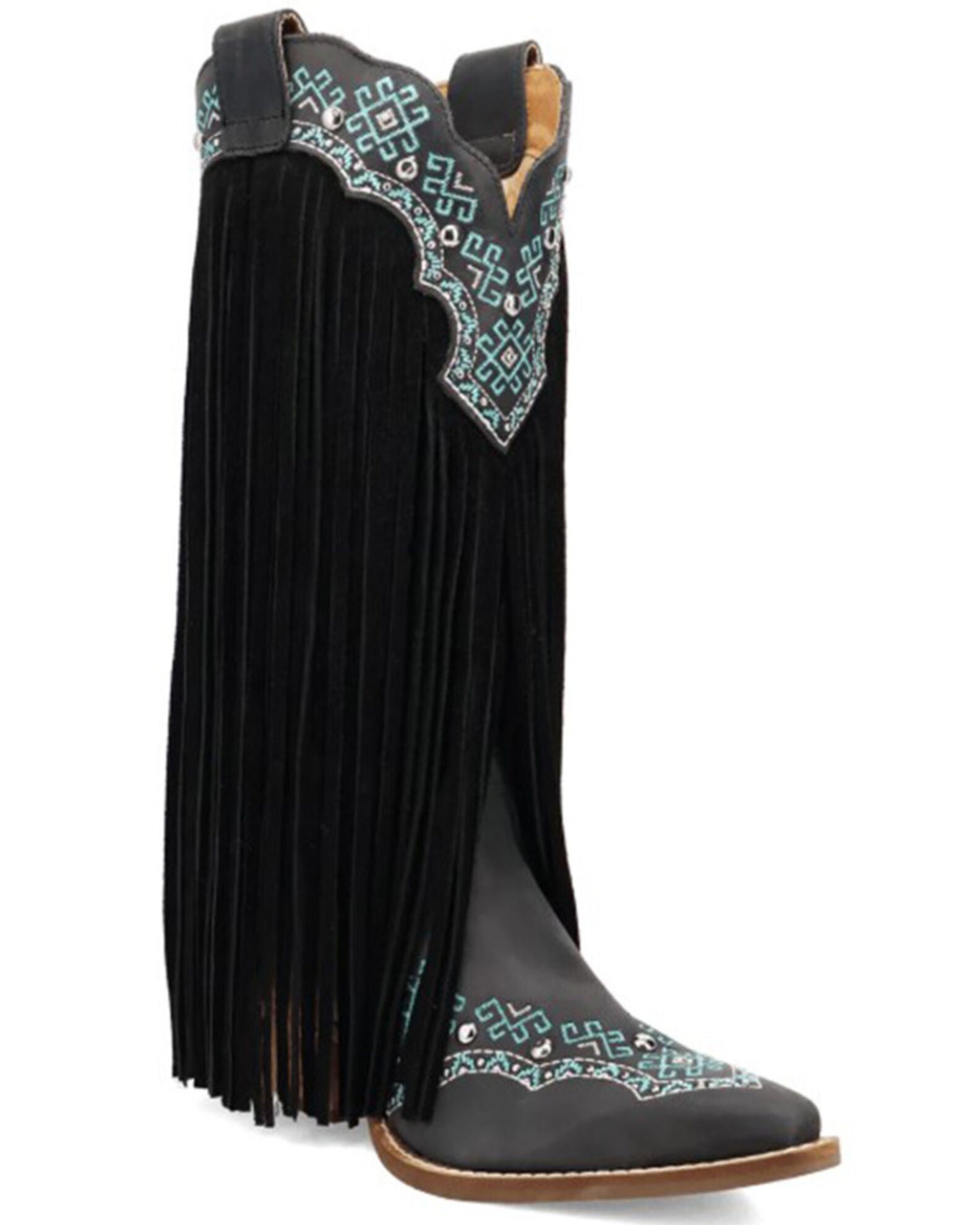 Product Name: Dingo Women's Tequila Sunrise Fringe Western Boots - Snip Toe