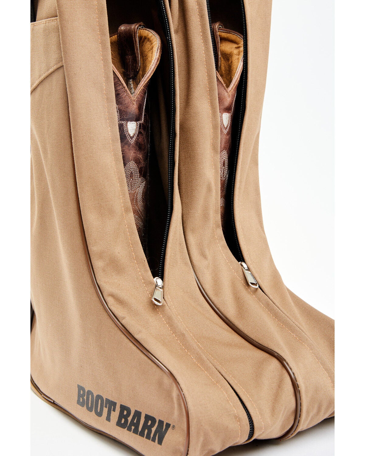 Boot Barn Canvas Boot Bag, Tan