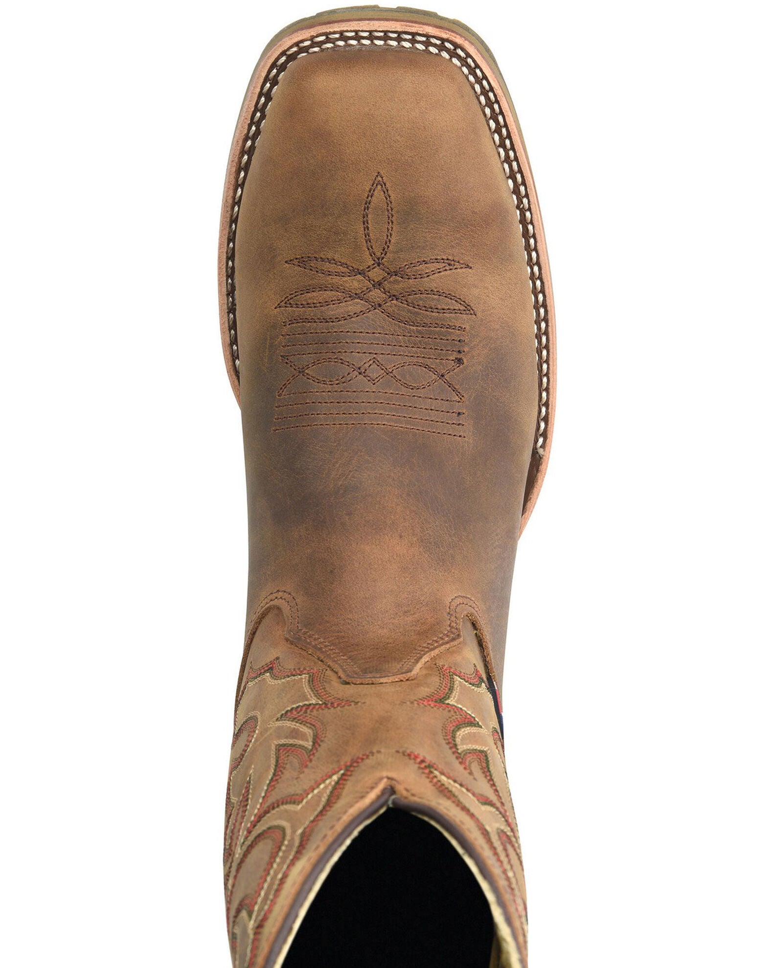 Double H Men's Anton Western Work Boots - Steel Toe, Brown