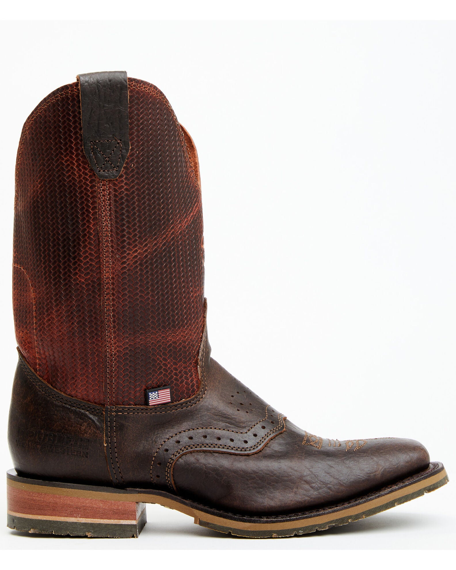 Double H Men's 11" Domestic Ice Roper Performance Western Boots - Broad ...