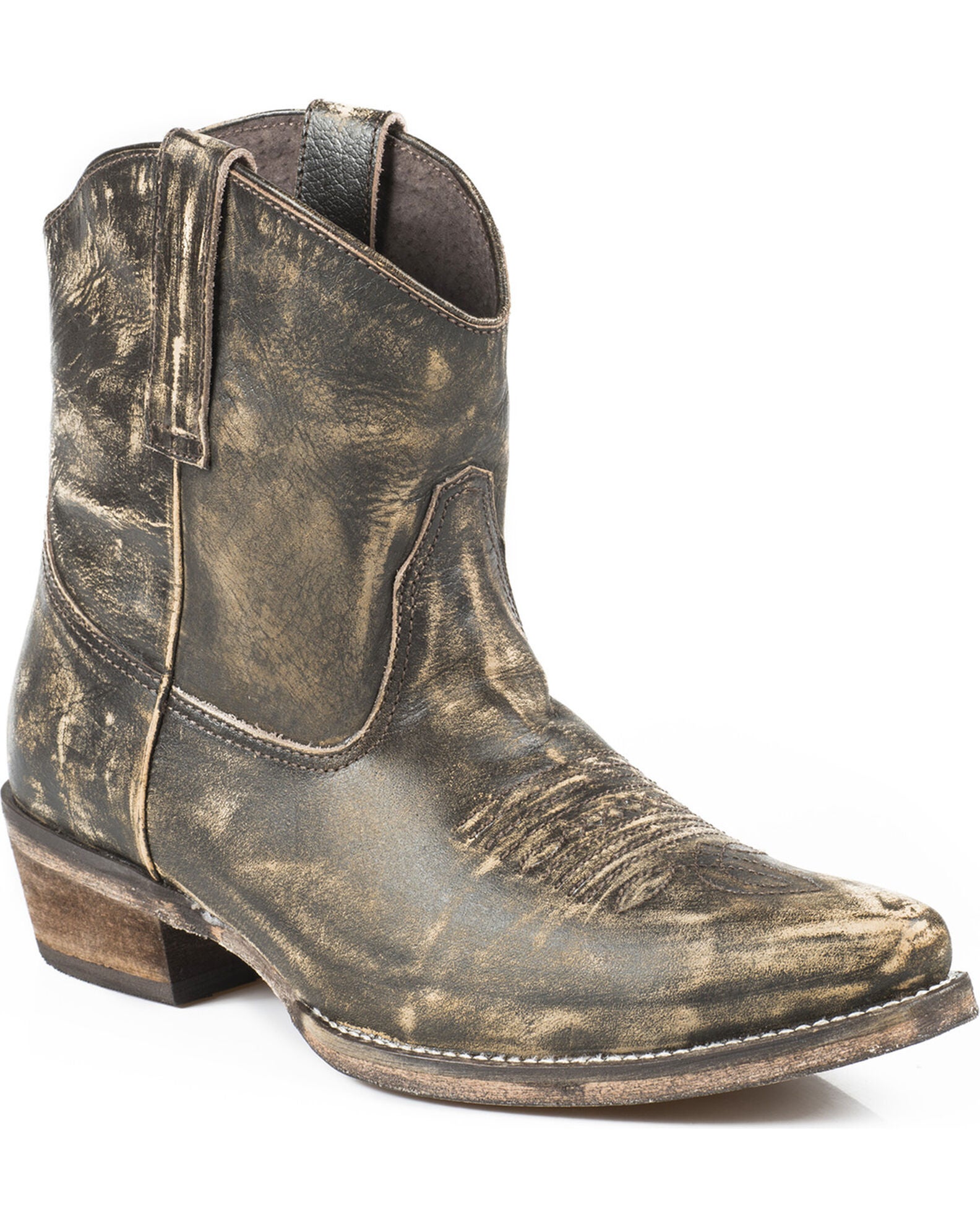 Roper Women's Dusty Distressed Booties - Snip Toe | Sheplers