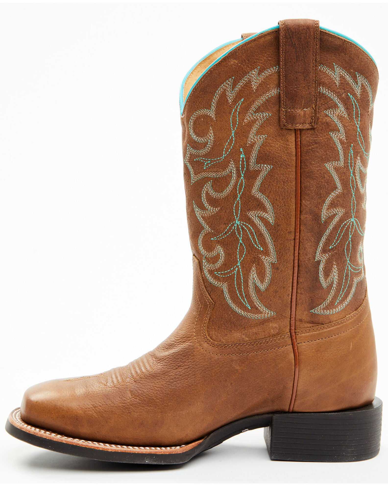 Shyanne Women's Aries Western Performance Boots - Square Toe, Brown