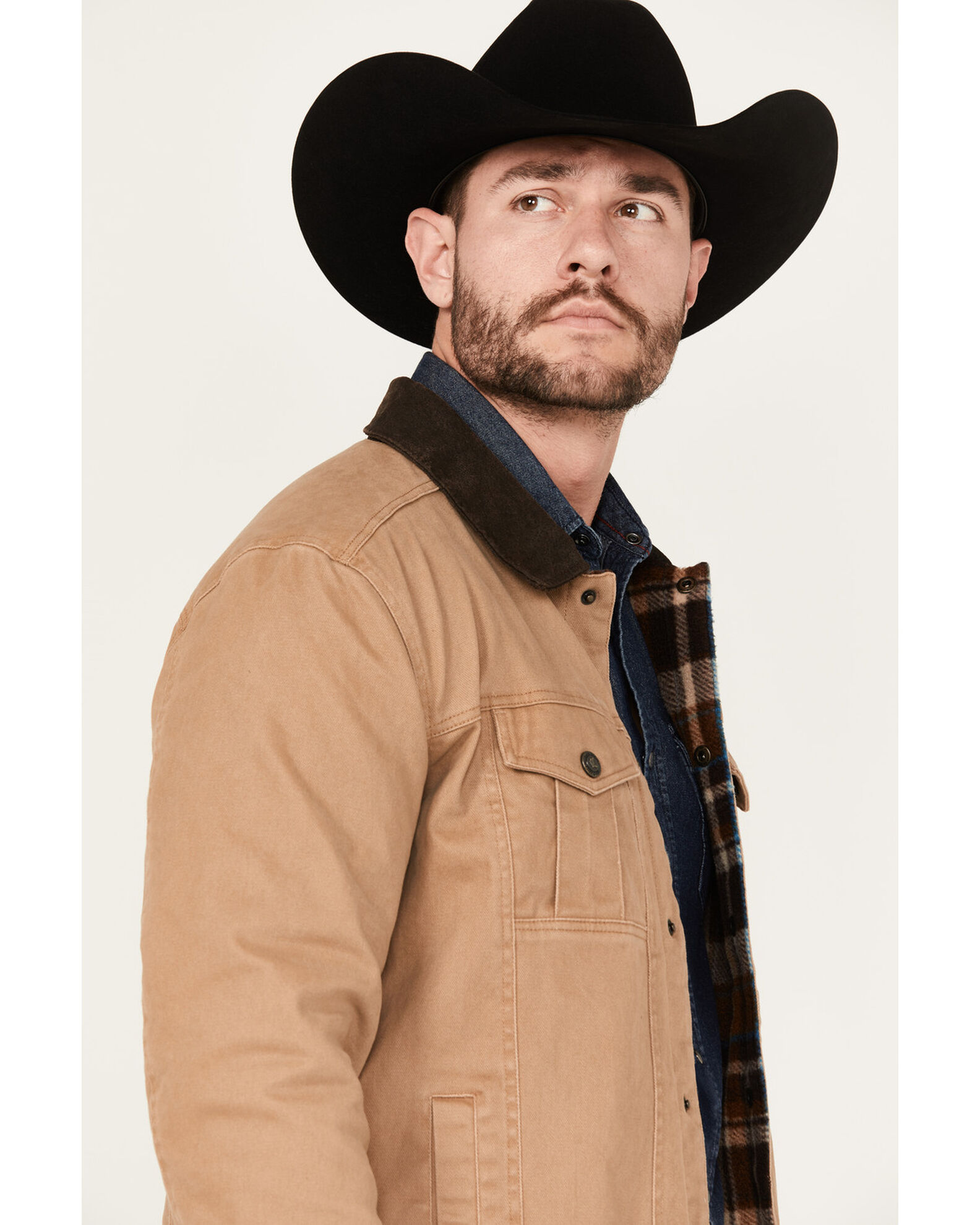 Cody James Mens Ozark 20 Reversible Snap Jacket