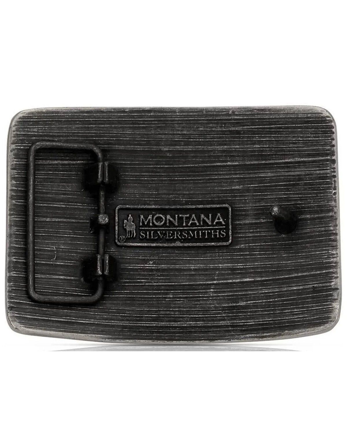 Montana Silversmiths Heritage Rider Whiskey Ranch Belt Buckle, Brass