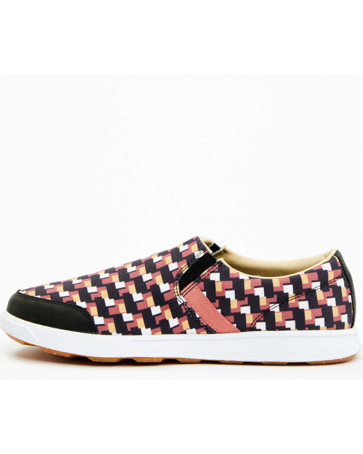 RANK 45® Men's Slip-On Casual Shoe - Round Toe, Black