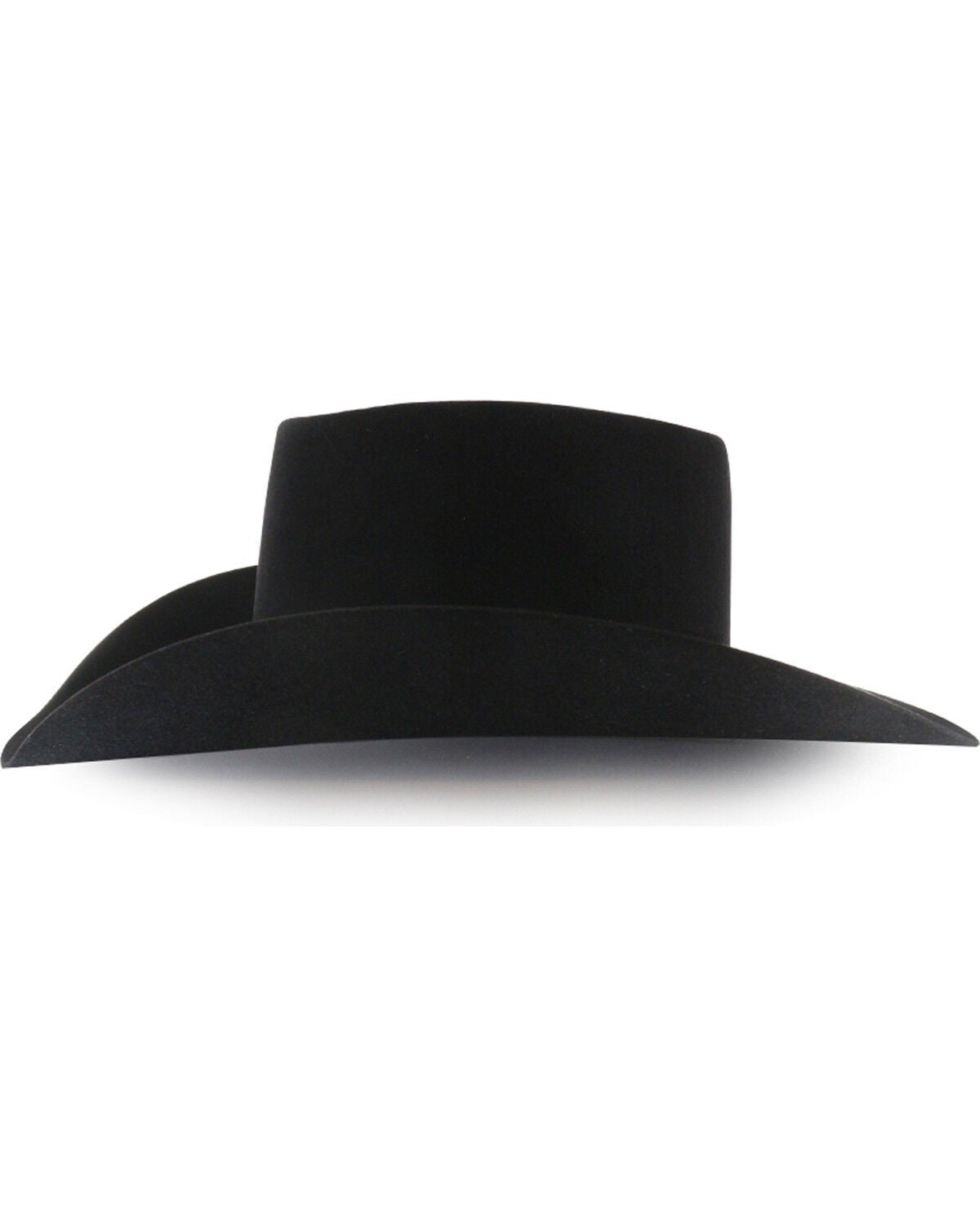 Rodeo King Brick 5X Felt Cowboy Hat, Black