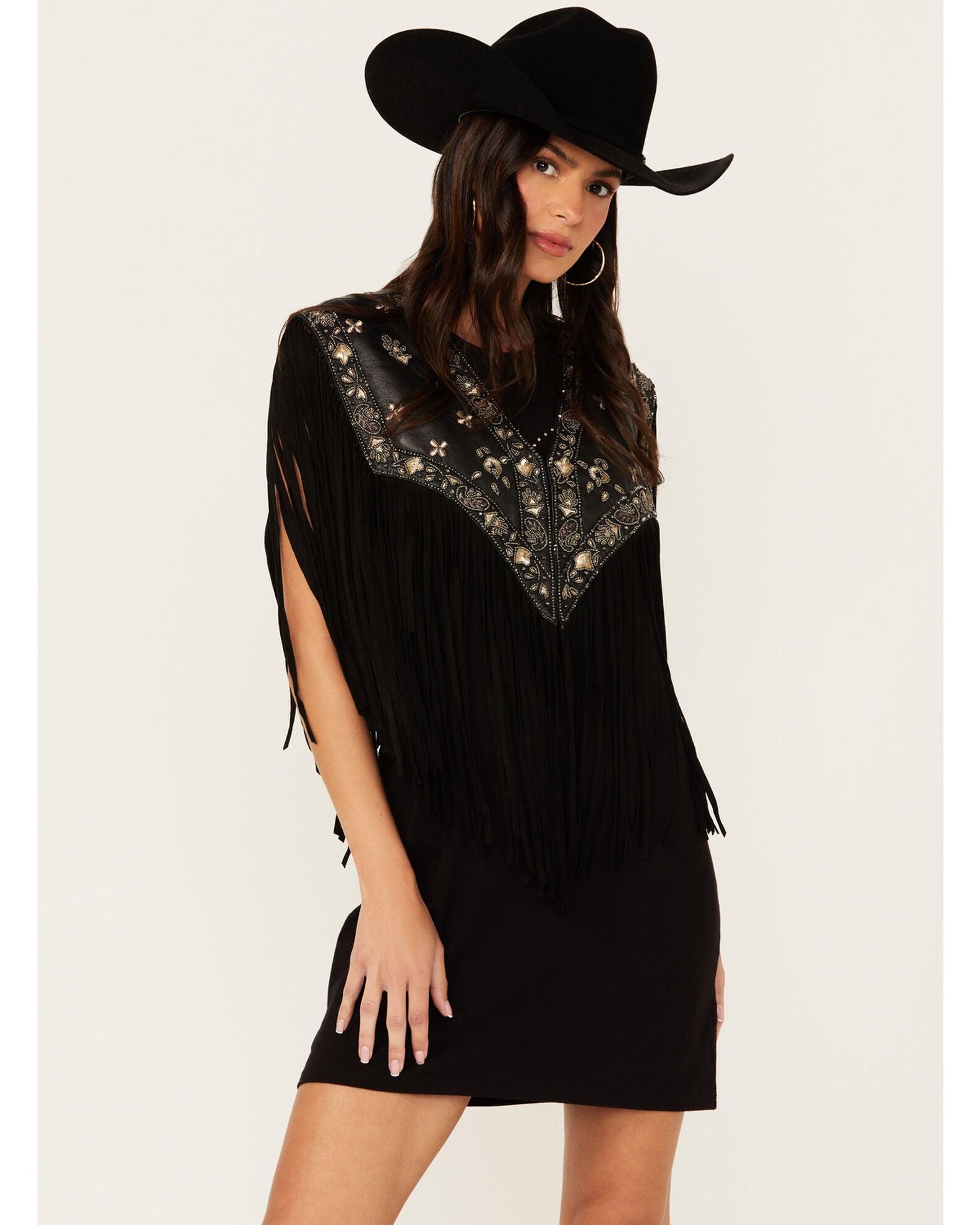 Product Name: Idyllwind Women's Utely Embellished Leather Vest
