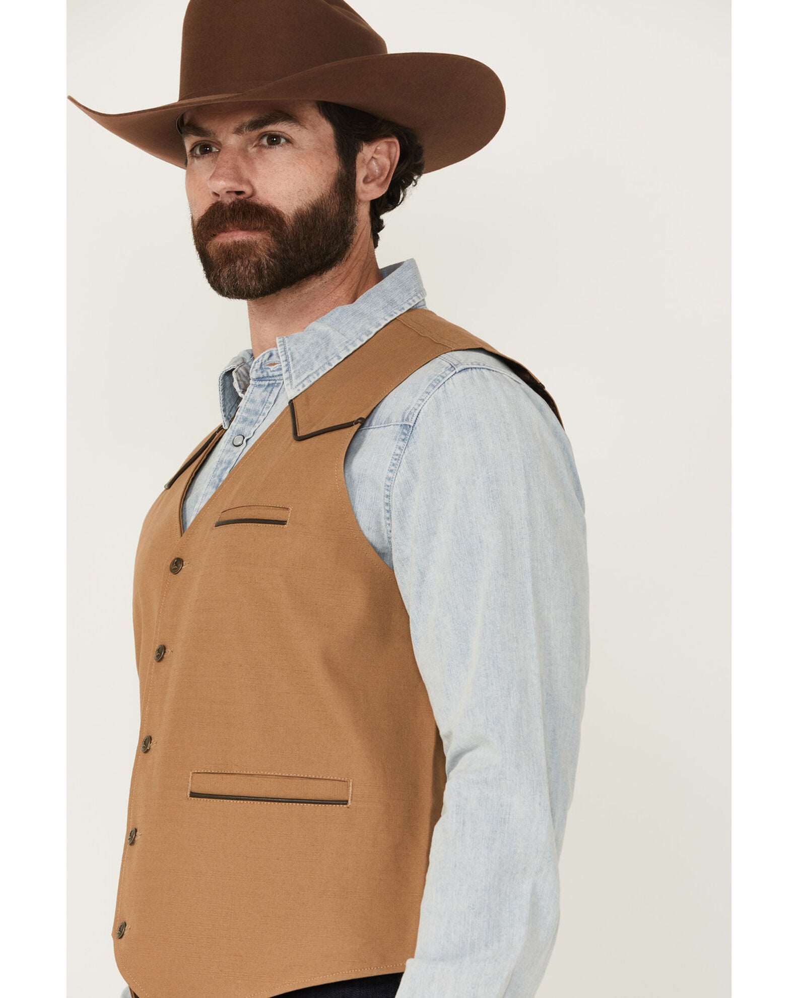 Cody James Men's McGraw Dressy Vest, Tan