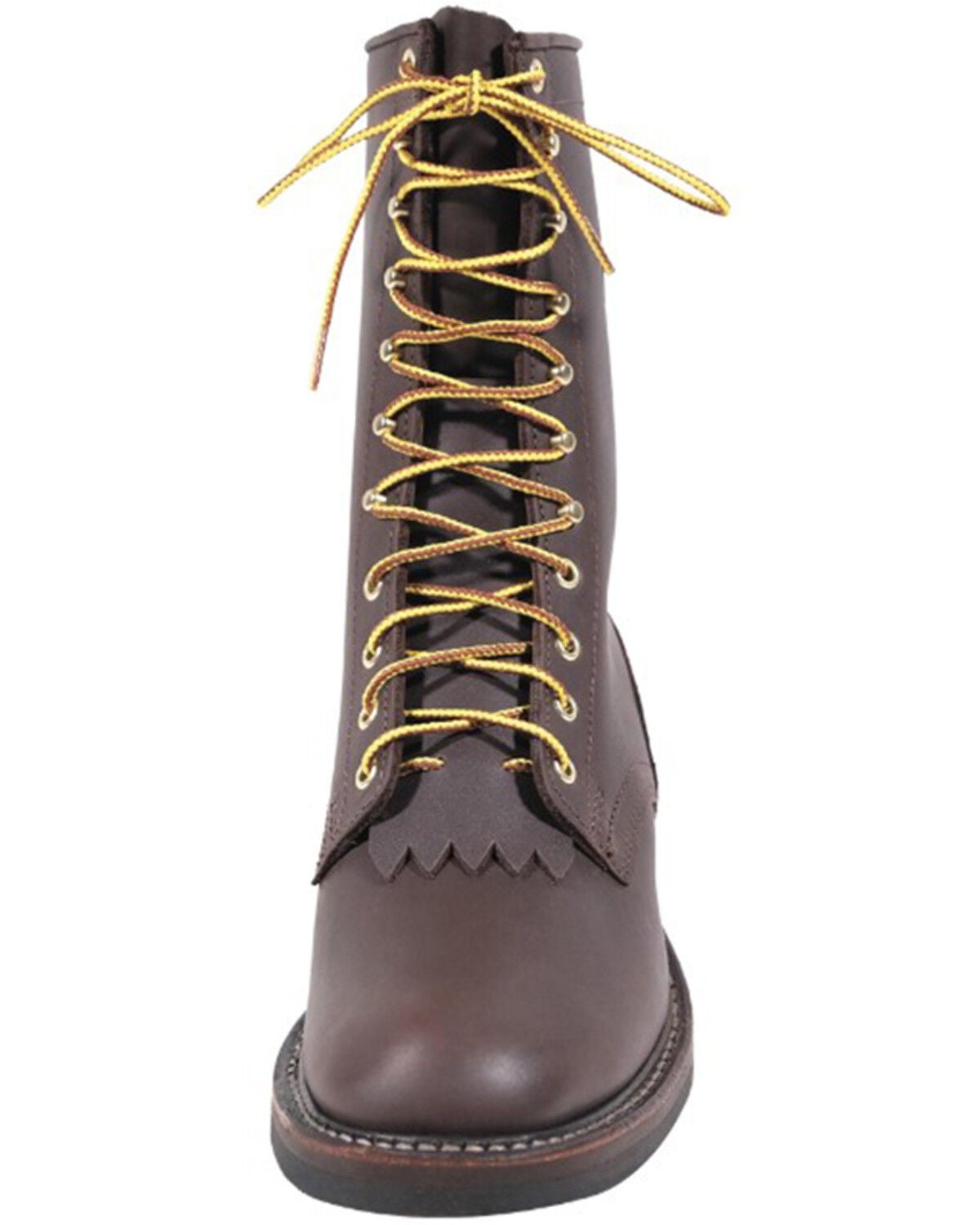 White's Boots Men's Mule Packer 10" Lace-Up Work Boots - Round Toe, Brown
