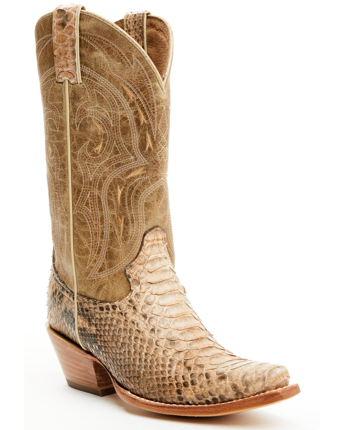 python skin boots women