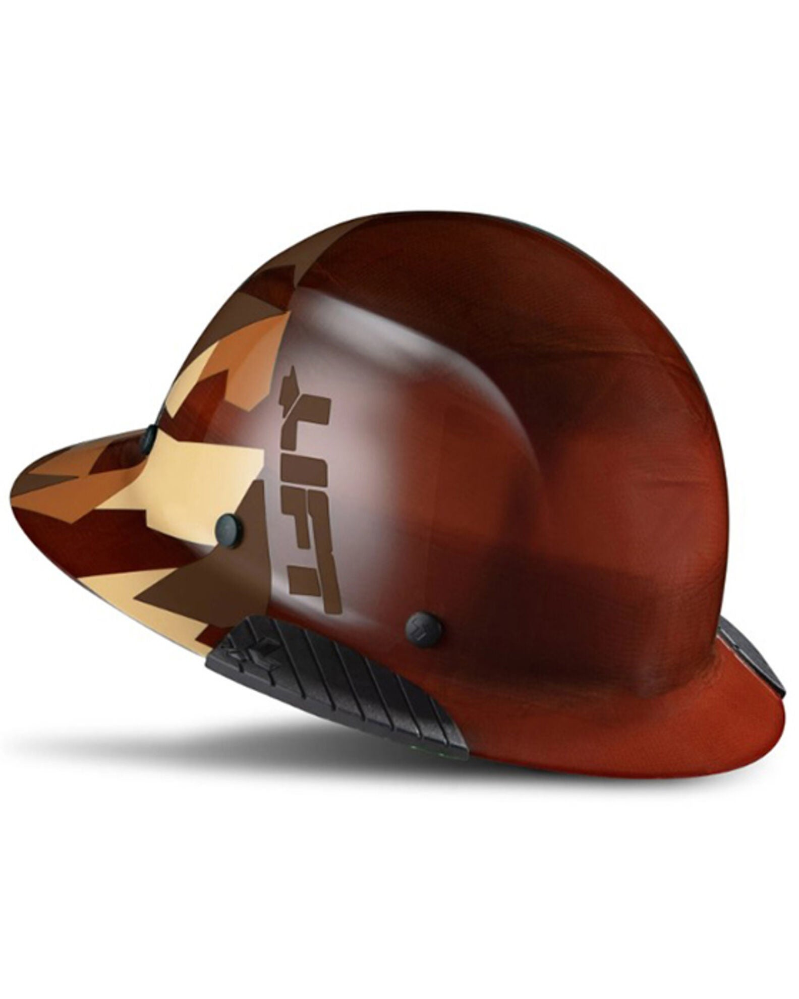 Lift Safety Dax Fifty/50 ANSI-G, TYPE 1 Full Brim Hard Hat, Brown