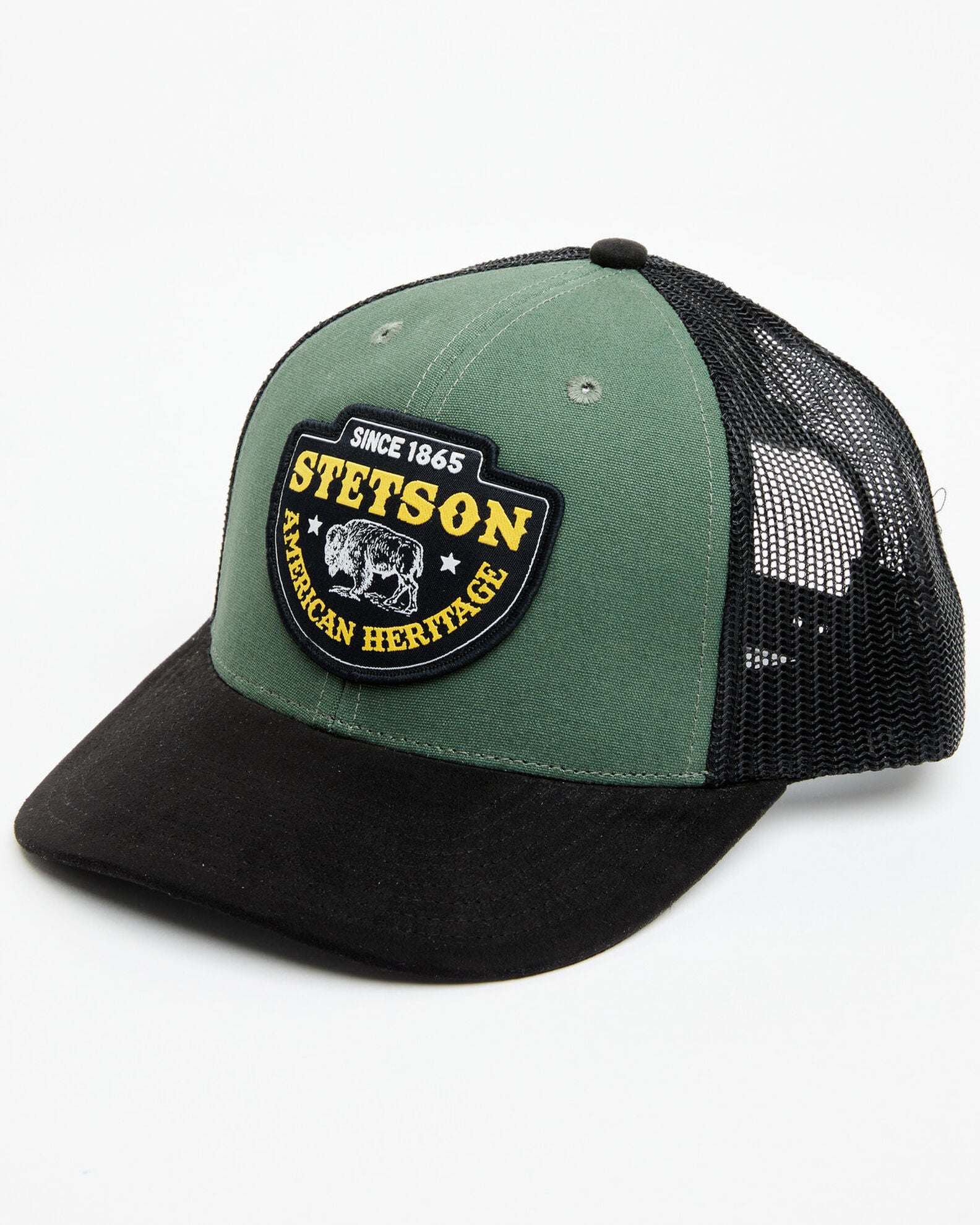 Product Name: Stetson Men's Bison Patch Trucker Cap