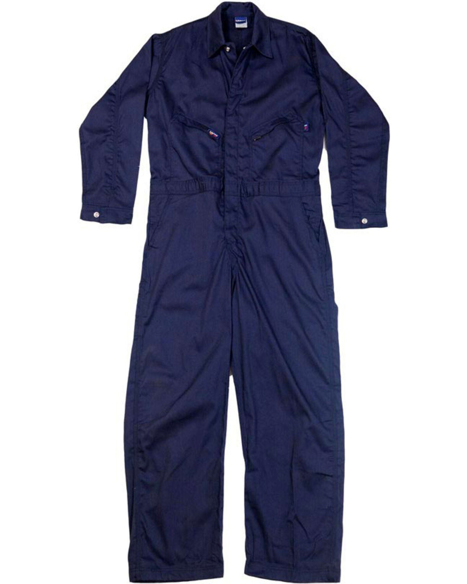Lapco Men's FR Deluxe Coveralls, Navy