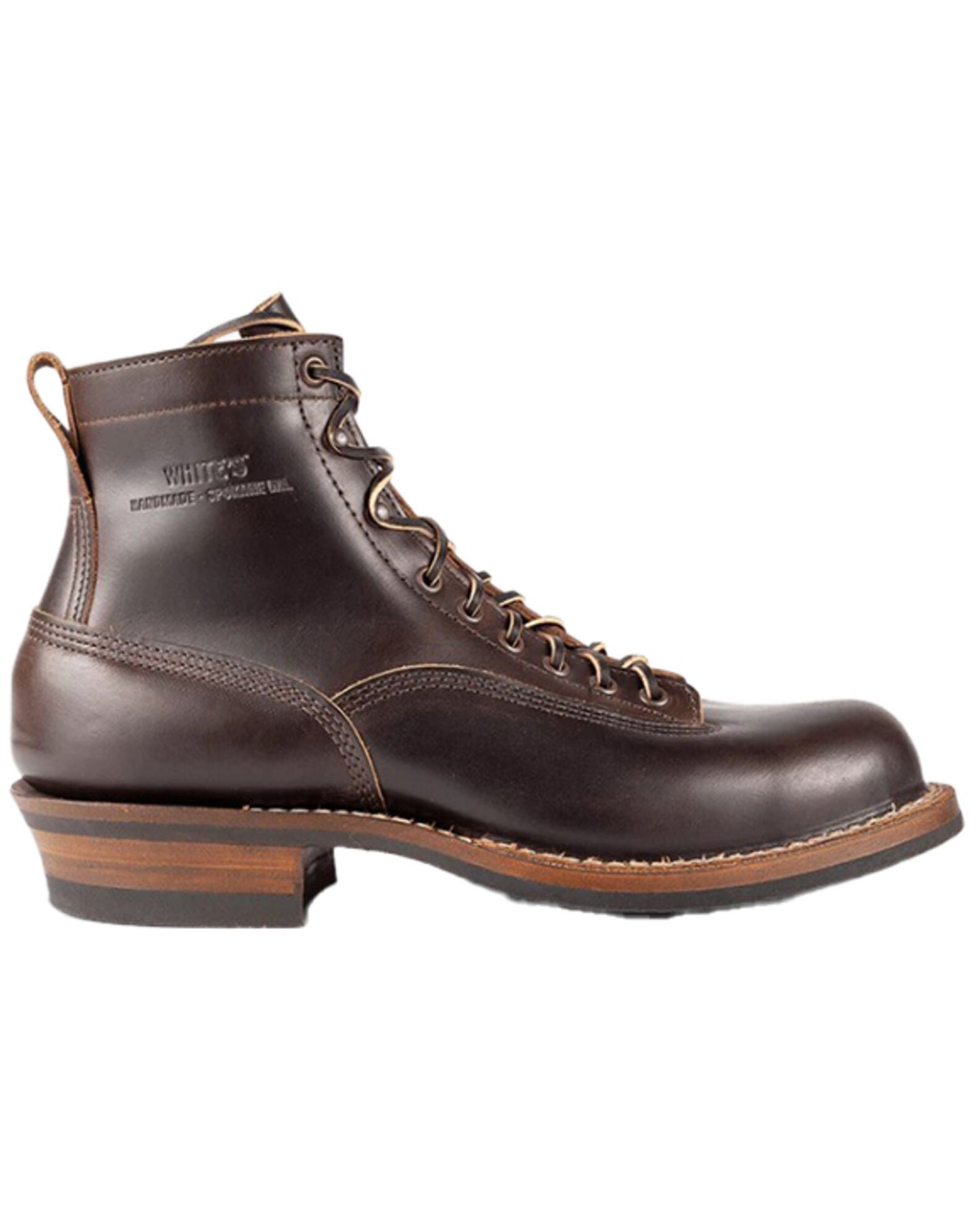 Product Name: White's Boots Men's Cutter 6" Lace-Up Work Boots - Round Toe