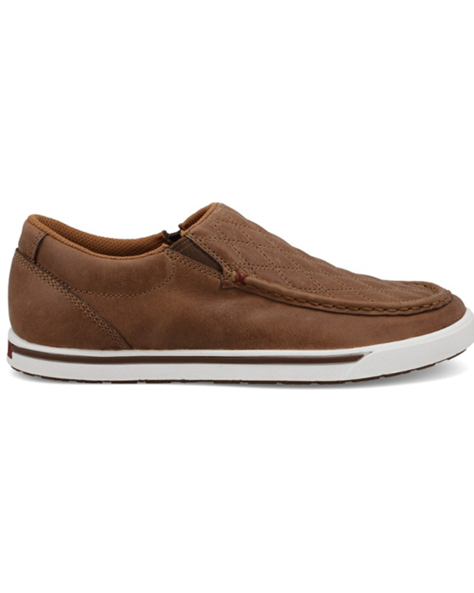 Twisted X Womens Slip On Shoes Moc Toe Brown