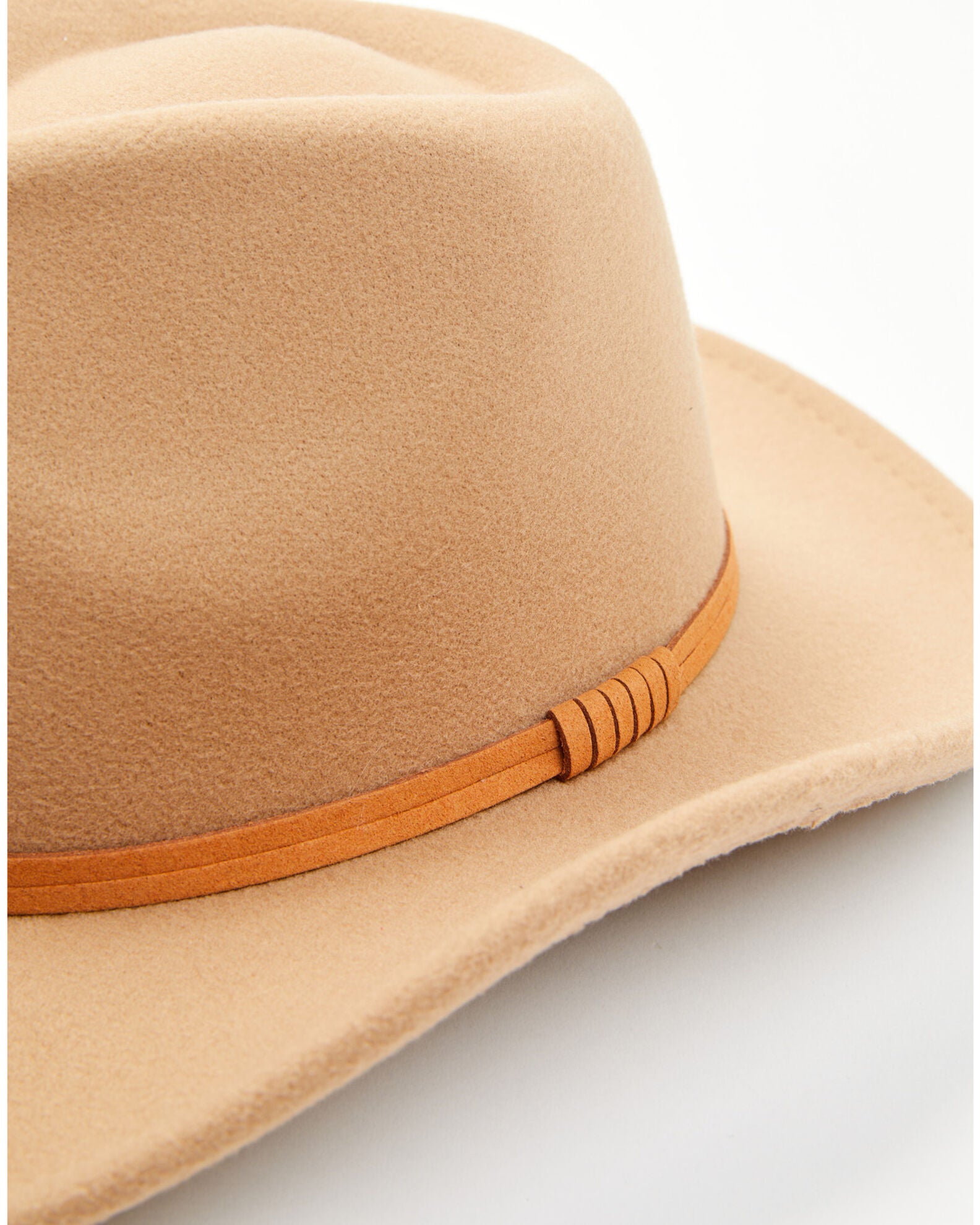 Cody James Kids' Buckskin Felt Cowboy Hat, Tan