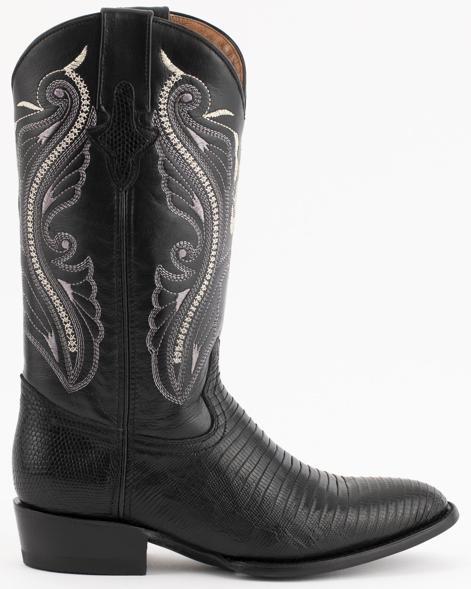 Product Name: Ferrini Men's Exotic Teju Lizard Western Boots - Round Toe