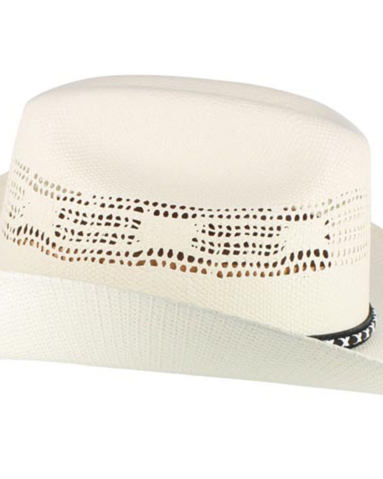 Cody James Bangora Straw Cowboy Hat, Natural