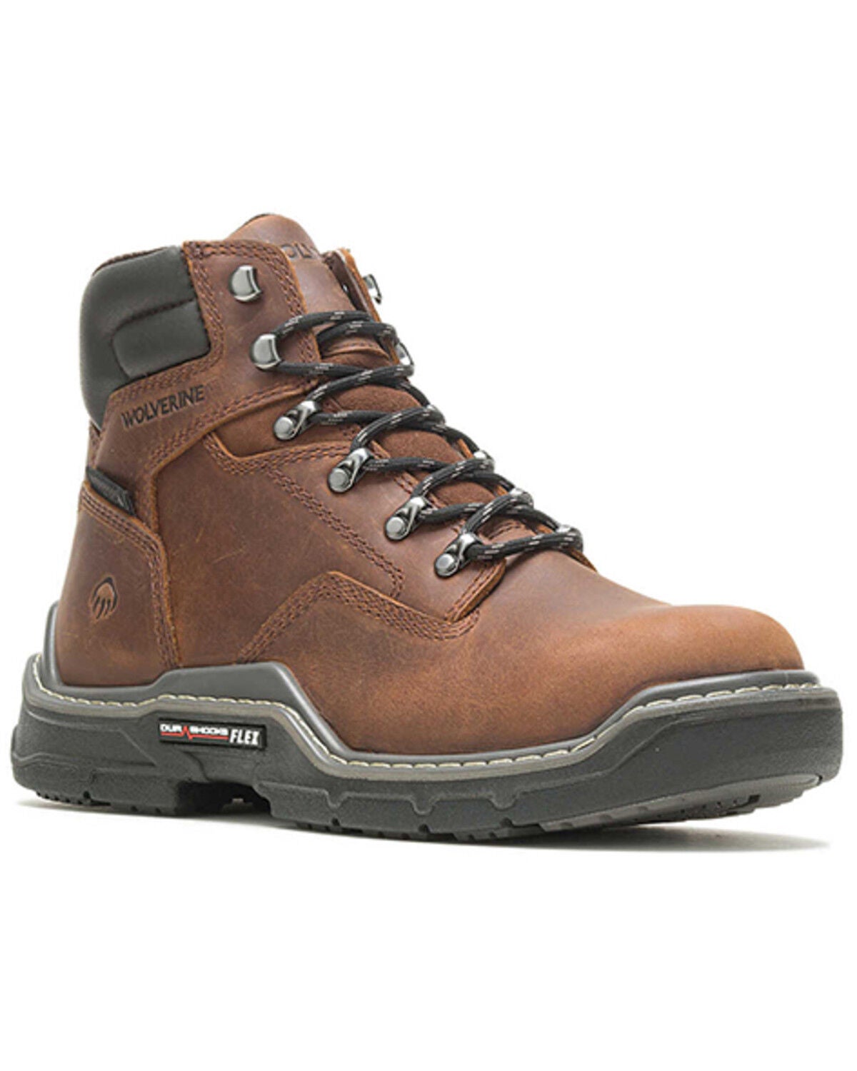 Wolverine Men's Raider Durashock Waterproof 6" Lace-Up Carbonmax Work ...