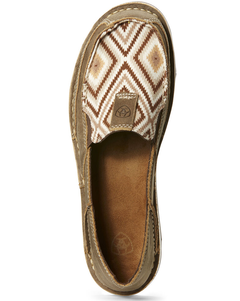 Ariat Womens Aztec Cruiser Shoes Moc Toe Sheplers