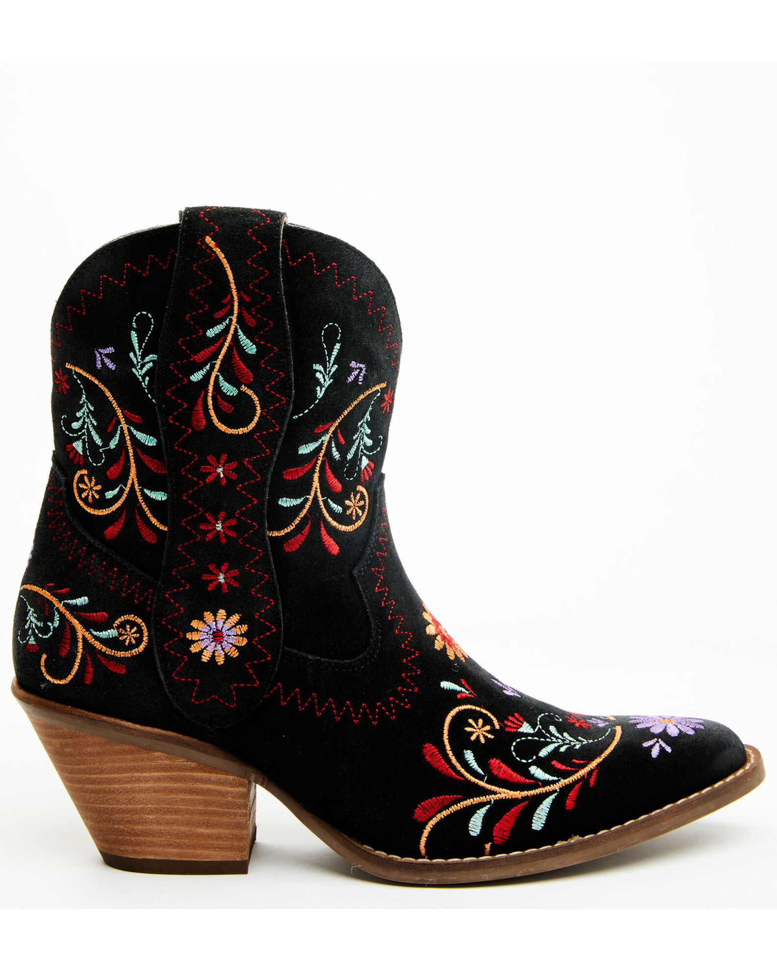 Product Name Dingo Womens Sugar Bug Suede Fashion Booties Round Toe