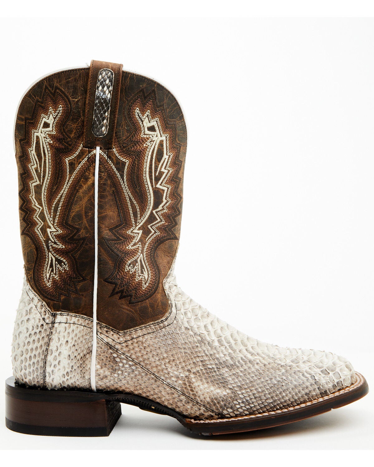 Dan Post Men's Brutus Exotic Python Western Performance Boots - Broad ...