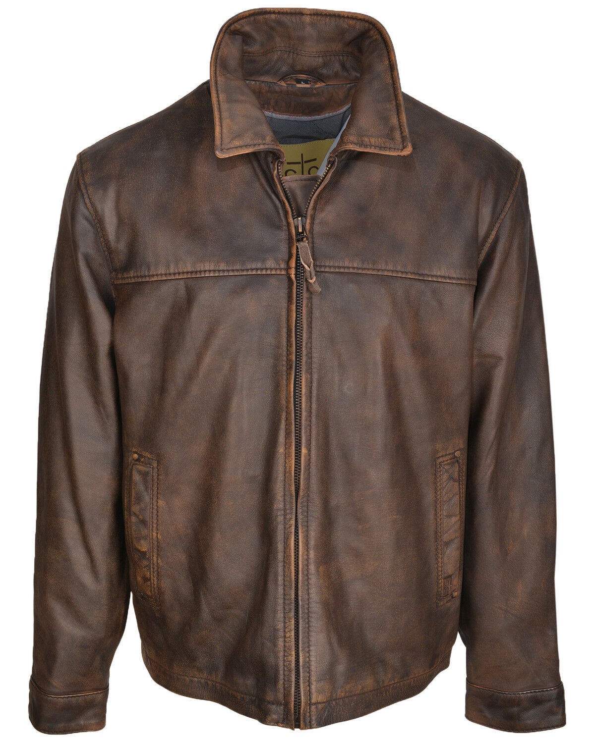 STS Ranchwear Men's The Rifleman Leather Jacket | Sheplers