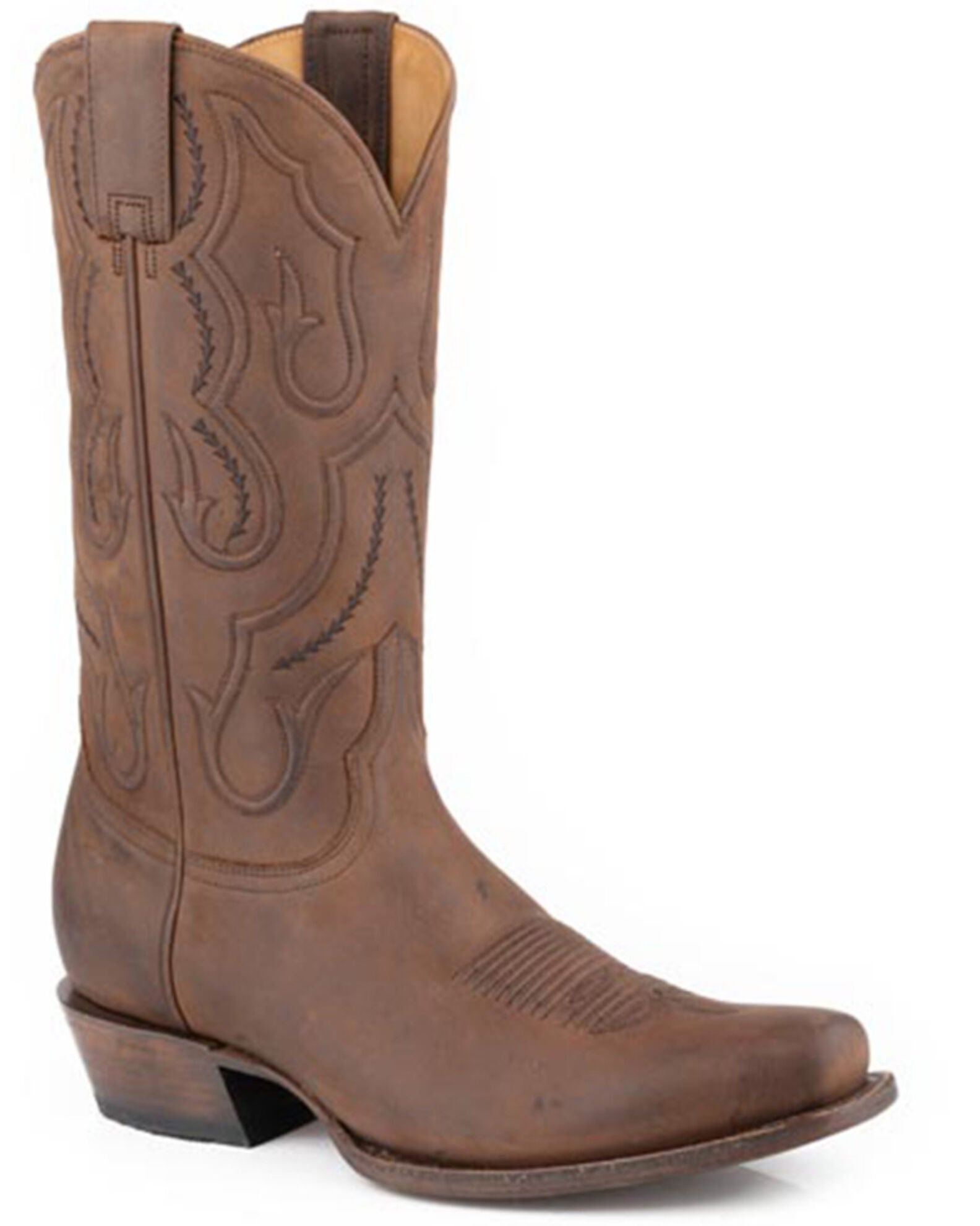 Stetson Men's Cassidy Western Boots - Snip Toe, Brown
