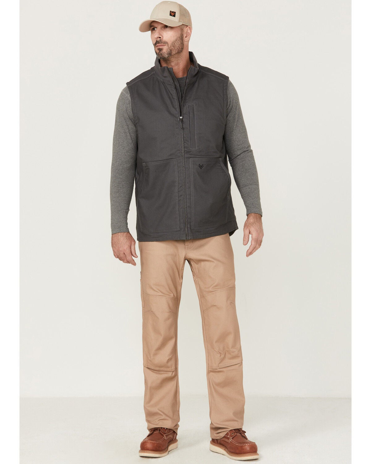 Hawx Men's Pro Zip-Front Insulated Work Vest | Sheplers