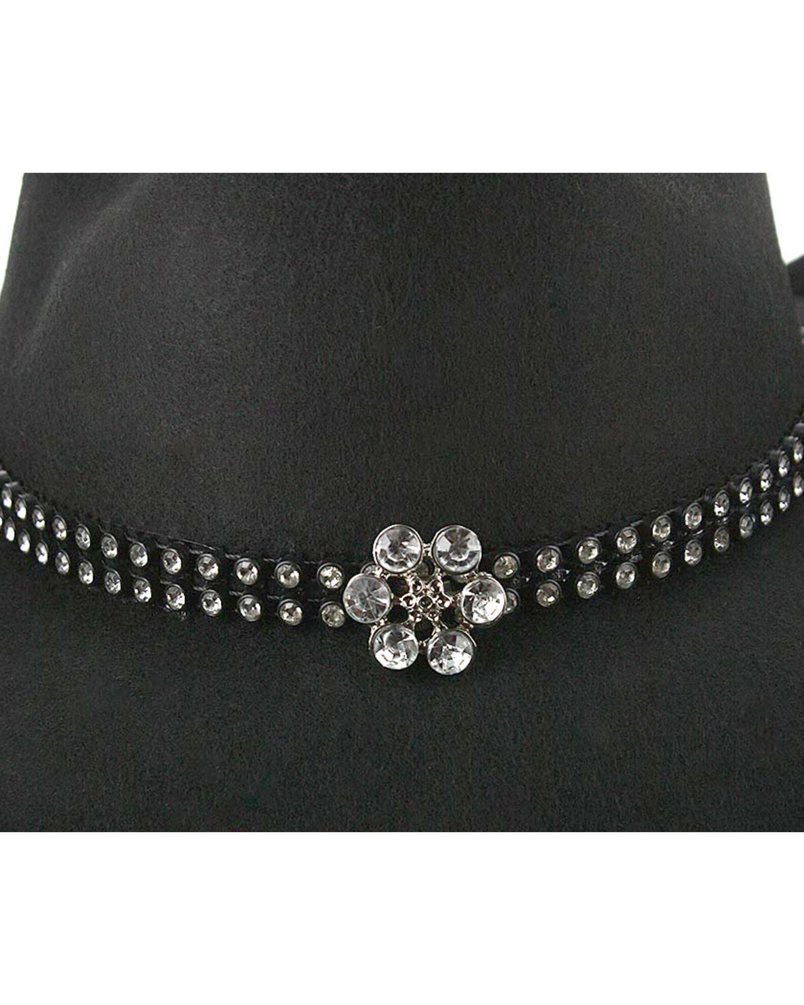 Shyanne Girls' Felt Cowboy Hat, Black