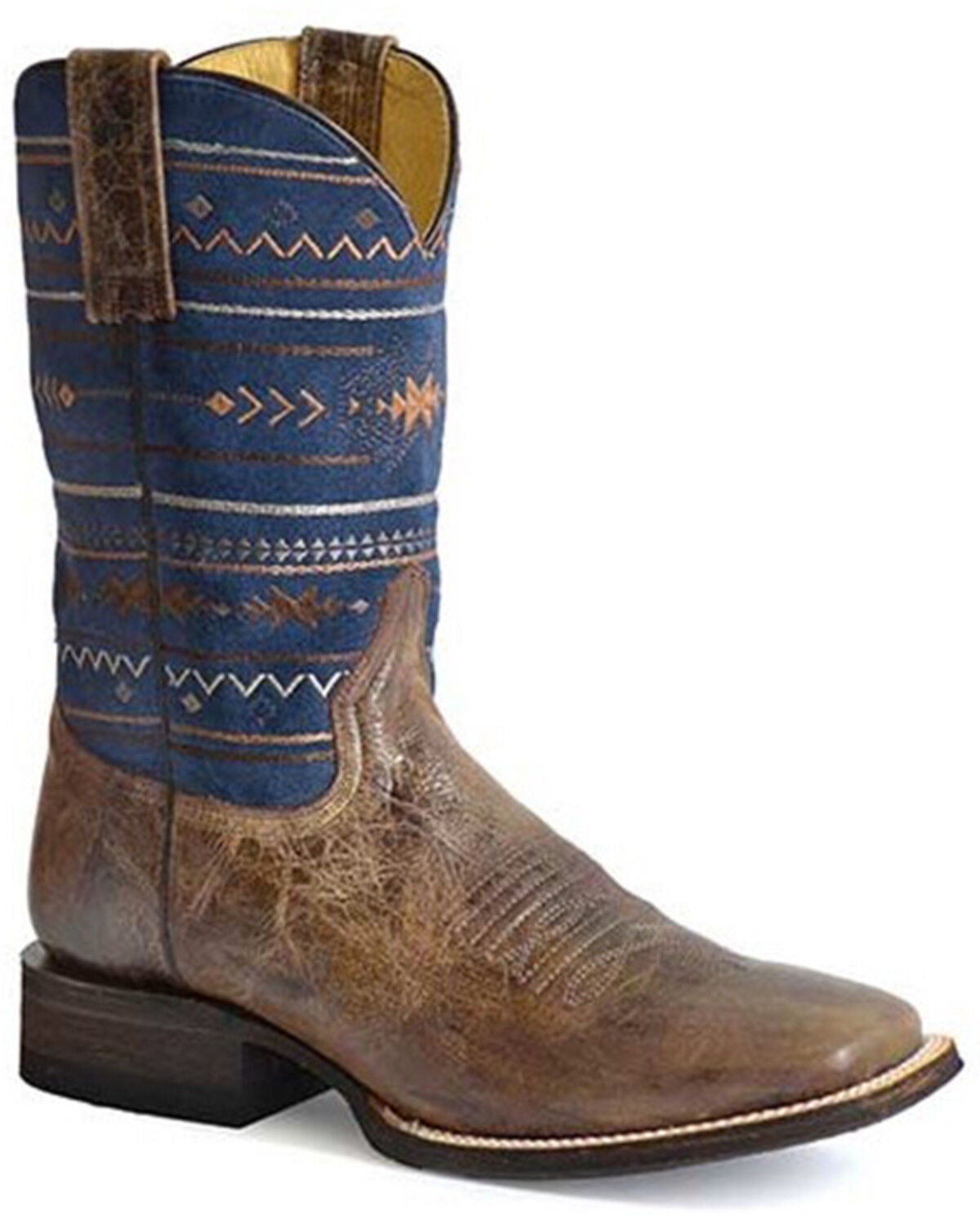 Roper Men's Southwestern II Western Performance Boots - Broad Square ...