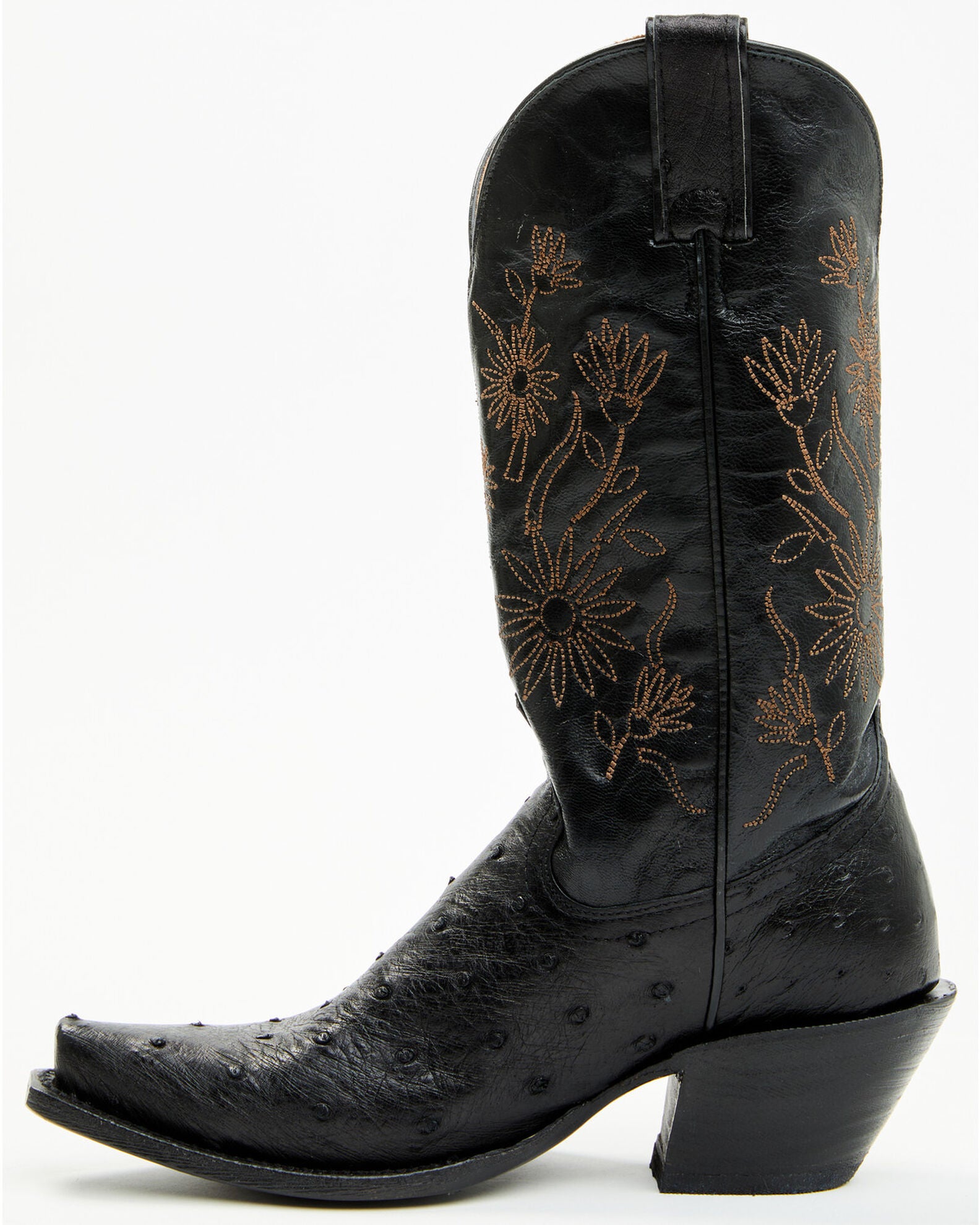 Shyanne Women's Daisie Exotic Full Quill Ostrich Western Boots - Snip ...
