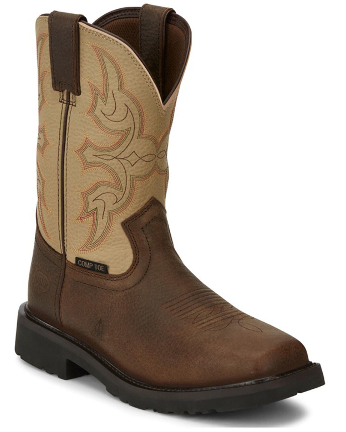 Men's Justin Round Toe Cowboy Boots - Sheplers