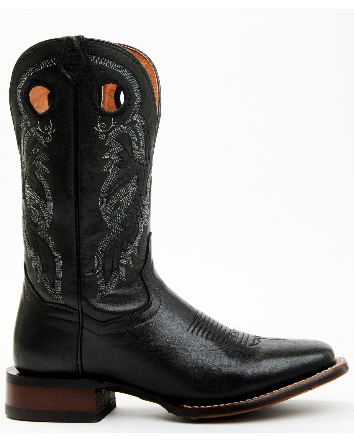 Dan Post Men's 11" Western Performance Boots - Broad Square Toe, Black