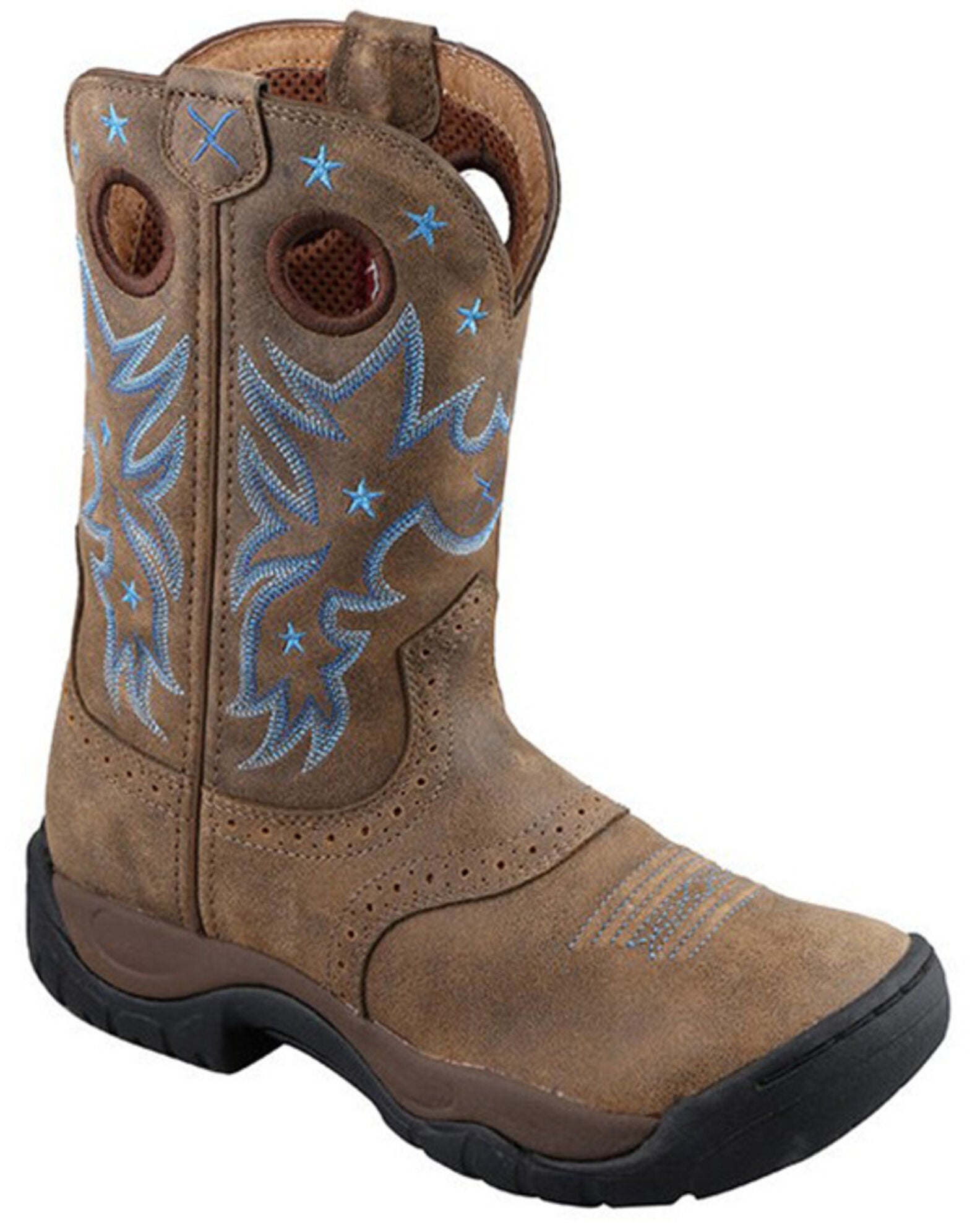 Twisted X Women's Distressed All Around Barn Boot - Round Toe, Bomber