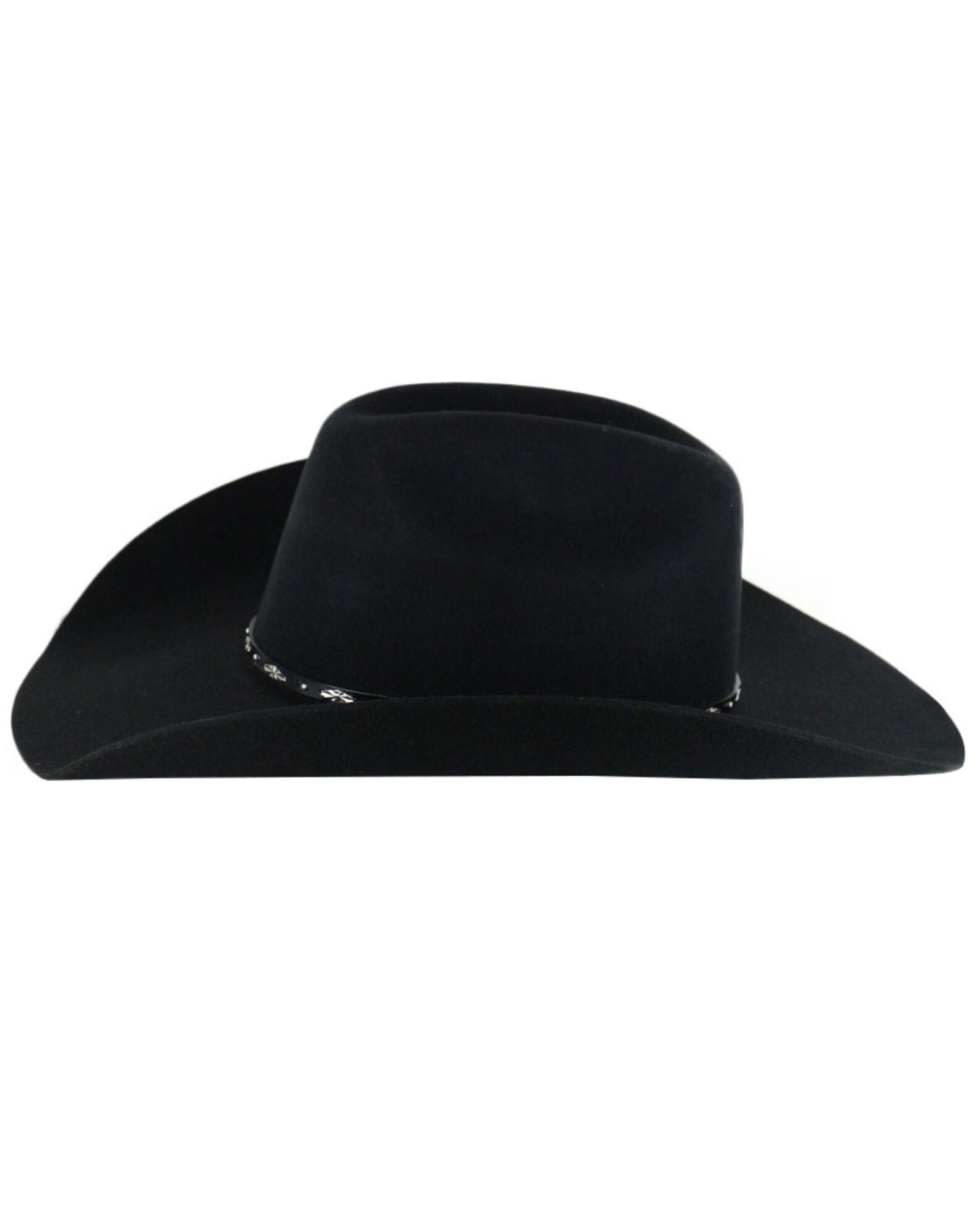 Cody James Drifter 3X Felt Cowboy Hat, Black