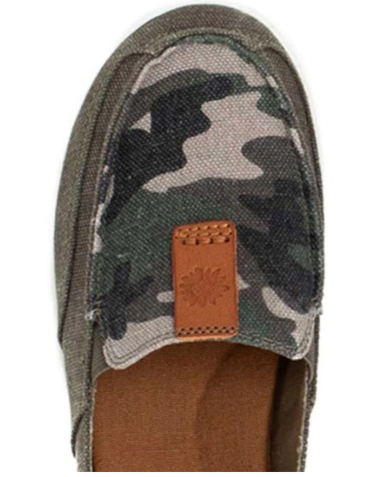 Yellow Box Women's Olevia Camo Print Slip-On Shoe, Camouflage
