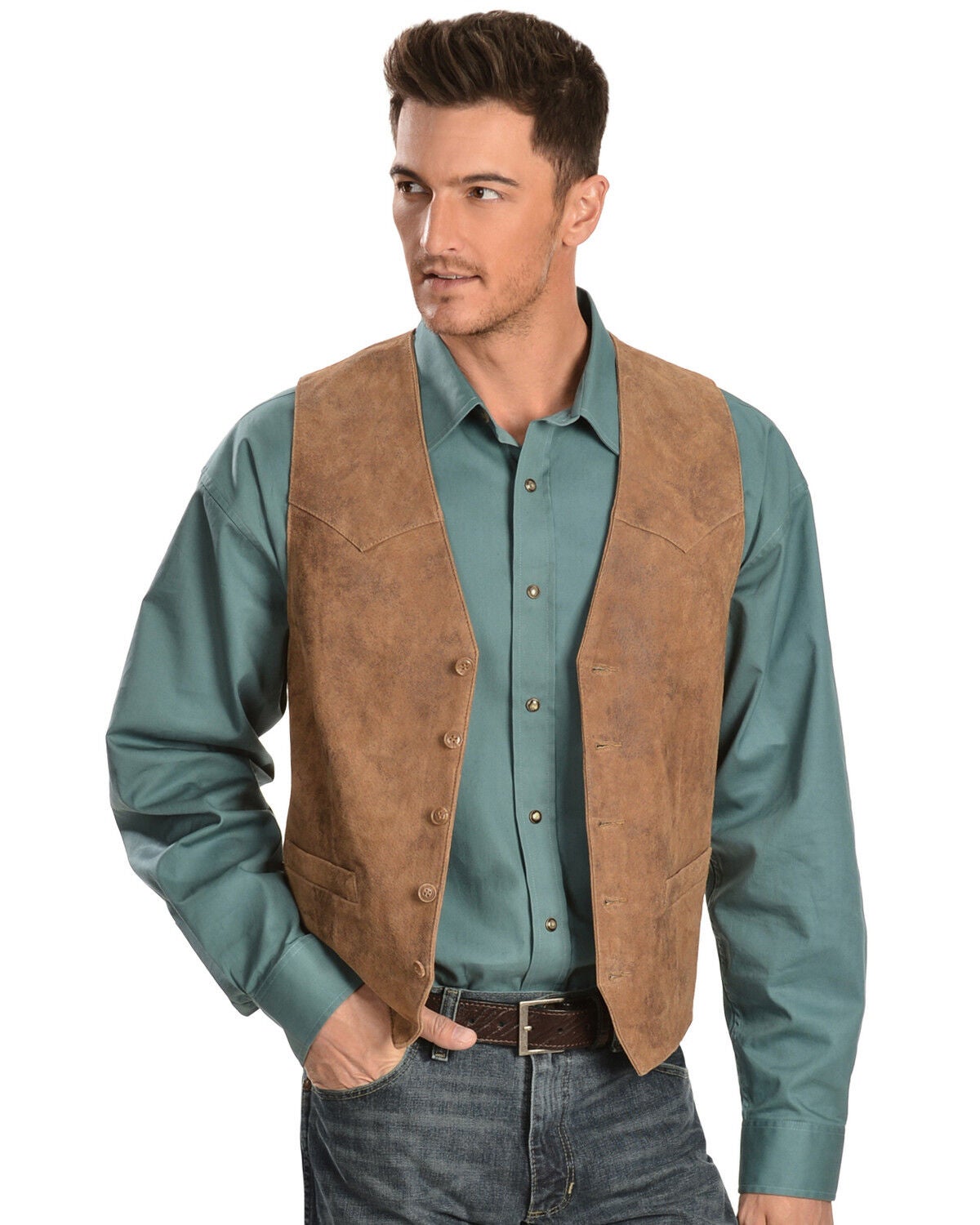 Men's Leather Vests - Sheplers
