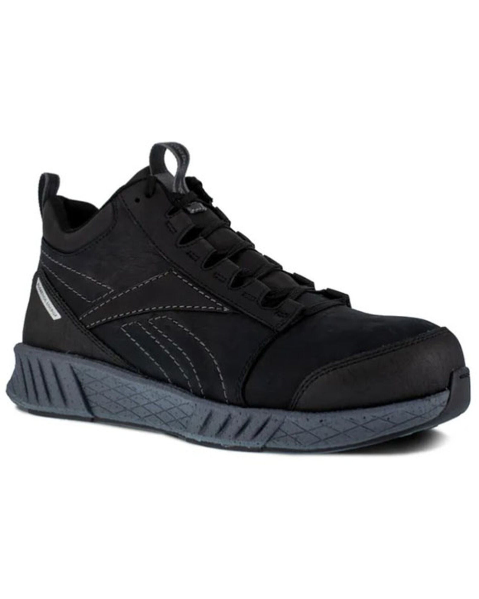 Reebok Men's Fusion Formidable Work Shoes - Composite Toe, Black
