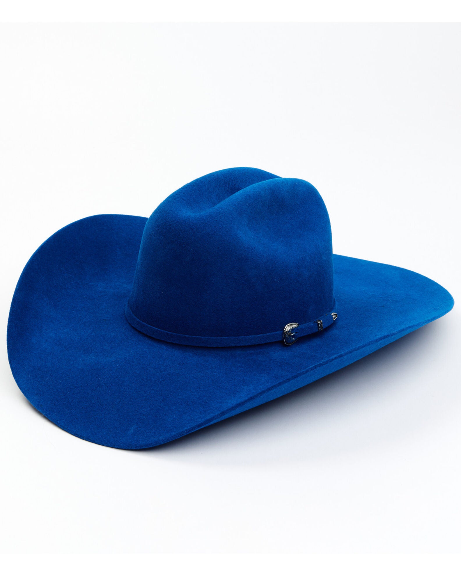 Serratelli 2X Felt Cowboy Hat, Royal Blue