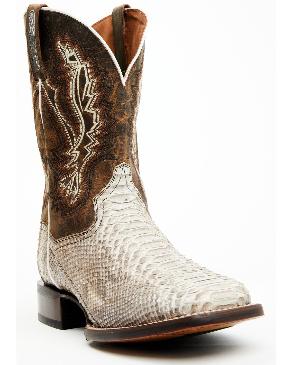 Dan Post Men's Brutus Exotic Python Western Performance Boots - Broad ...