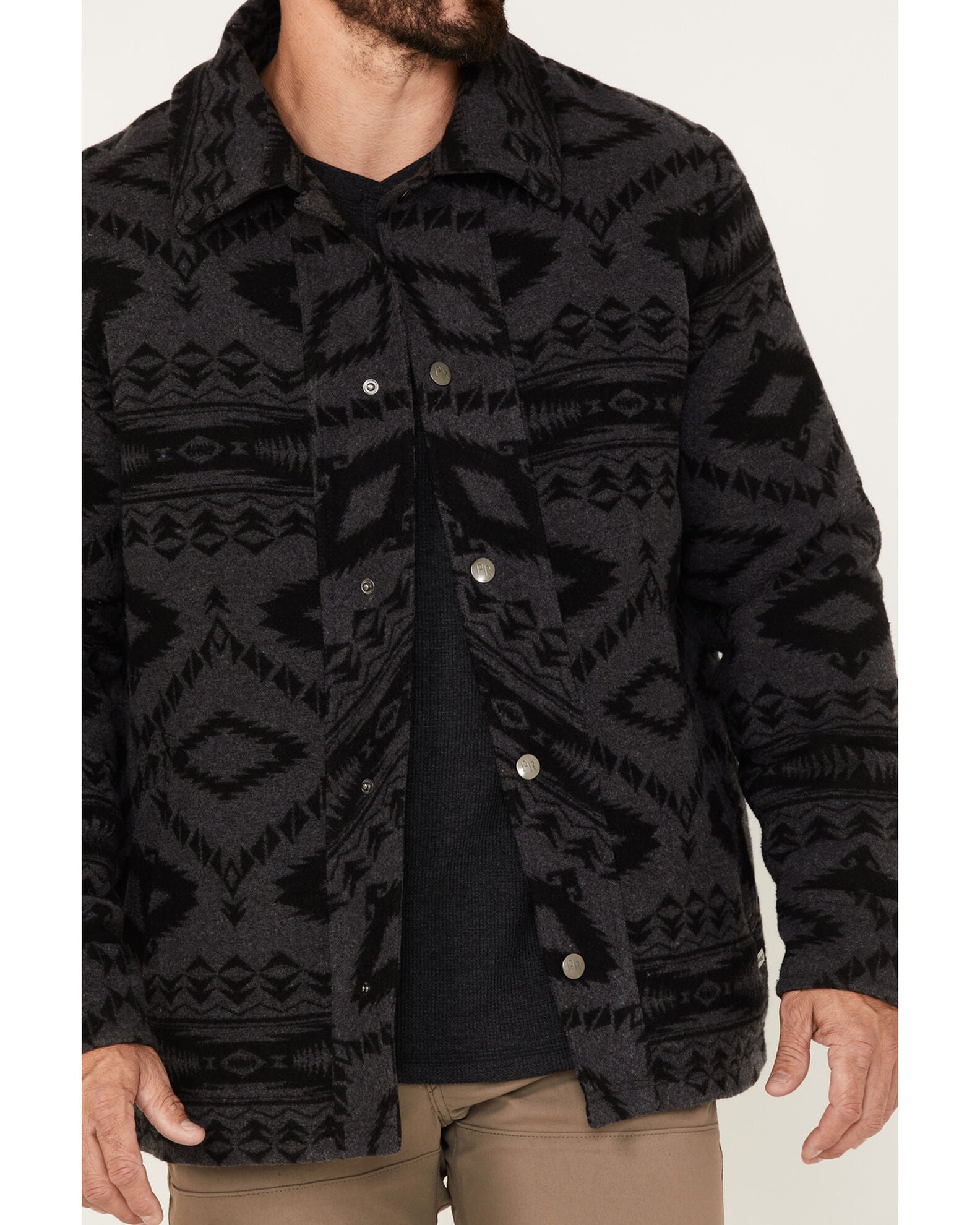 Powder River Outfitters Men's Border Commander Southwestern Print Full ...