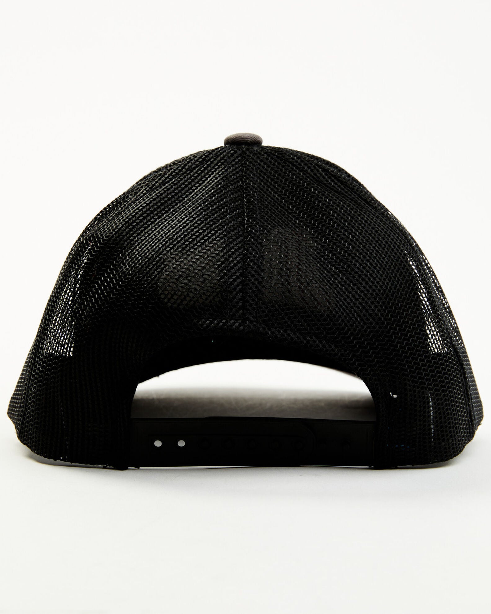 Justin Men's Embroidered Logo Mesh Back Baseball Cap, Grey