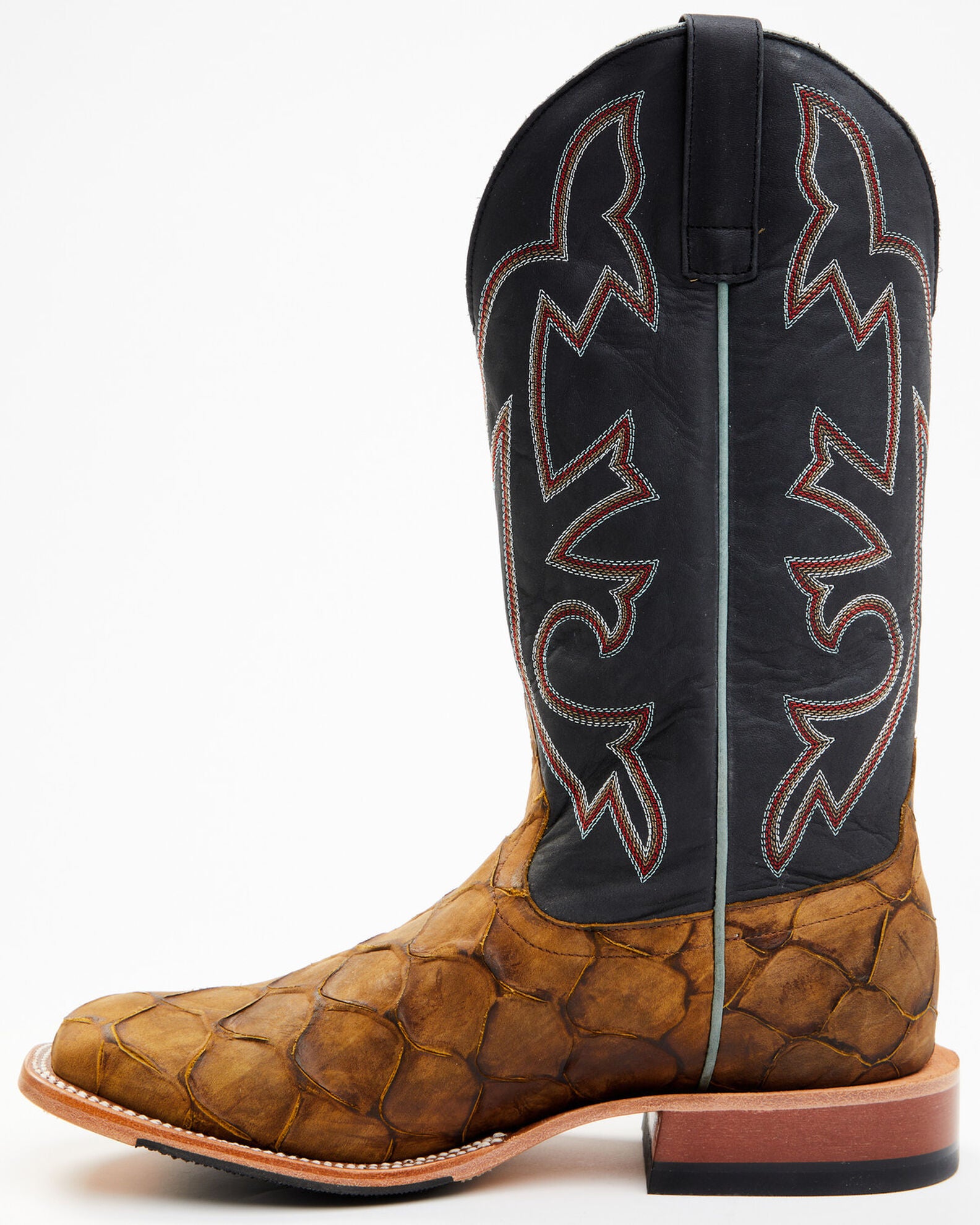 Product Name: Horse Power Men's Honey Filet Of Fish Print Western Boots ...